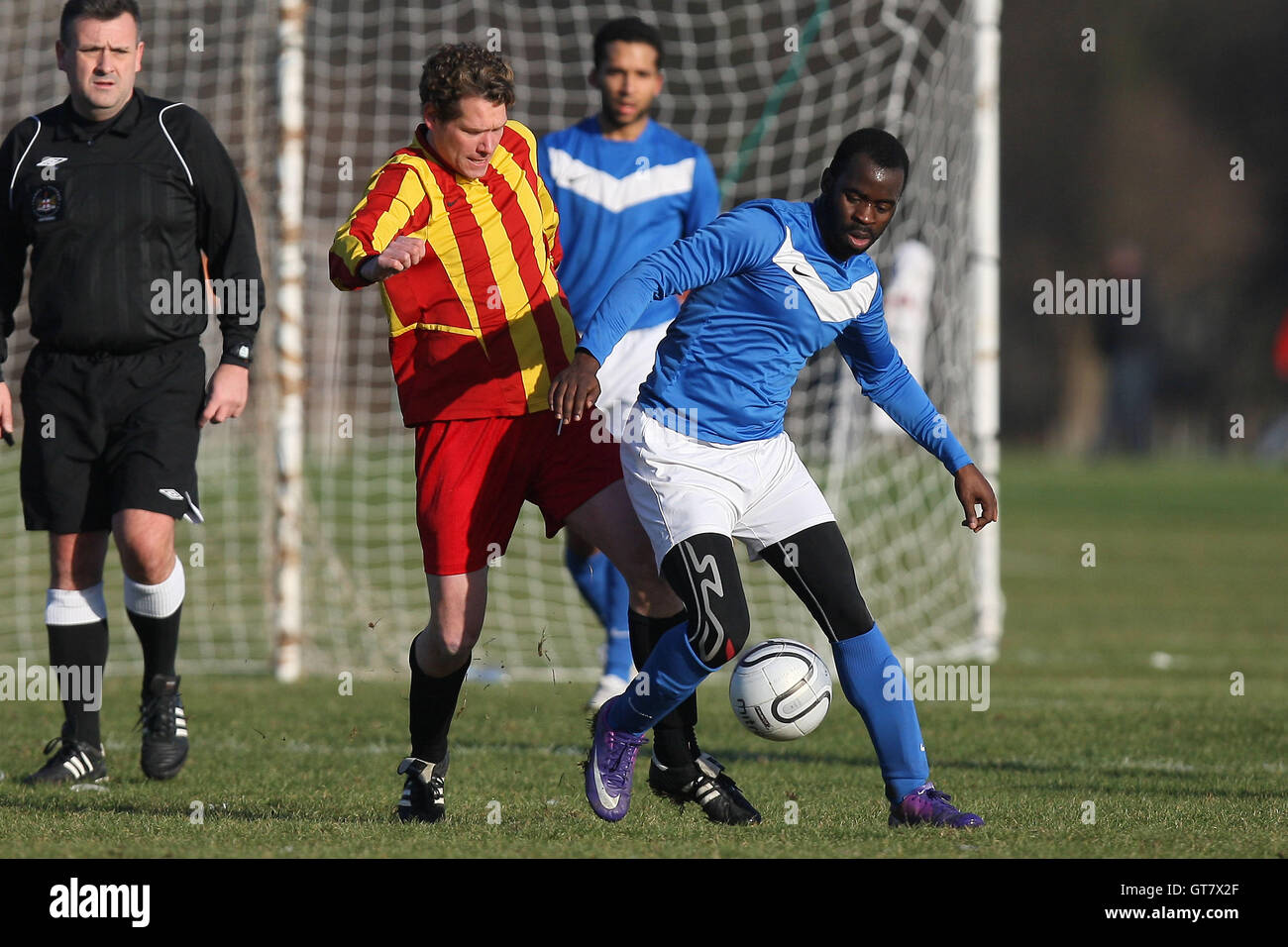 Tottenham Phoenix (yellow/red) vs FC Bartlett - Hackney & Leyton Sunday ...