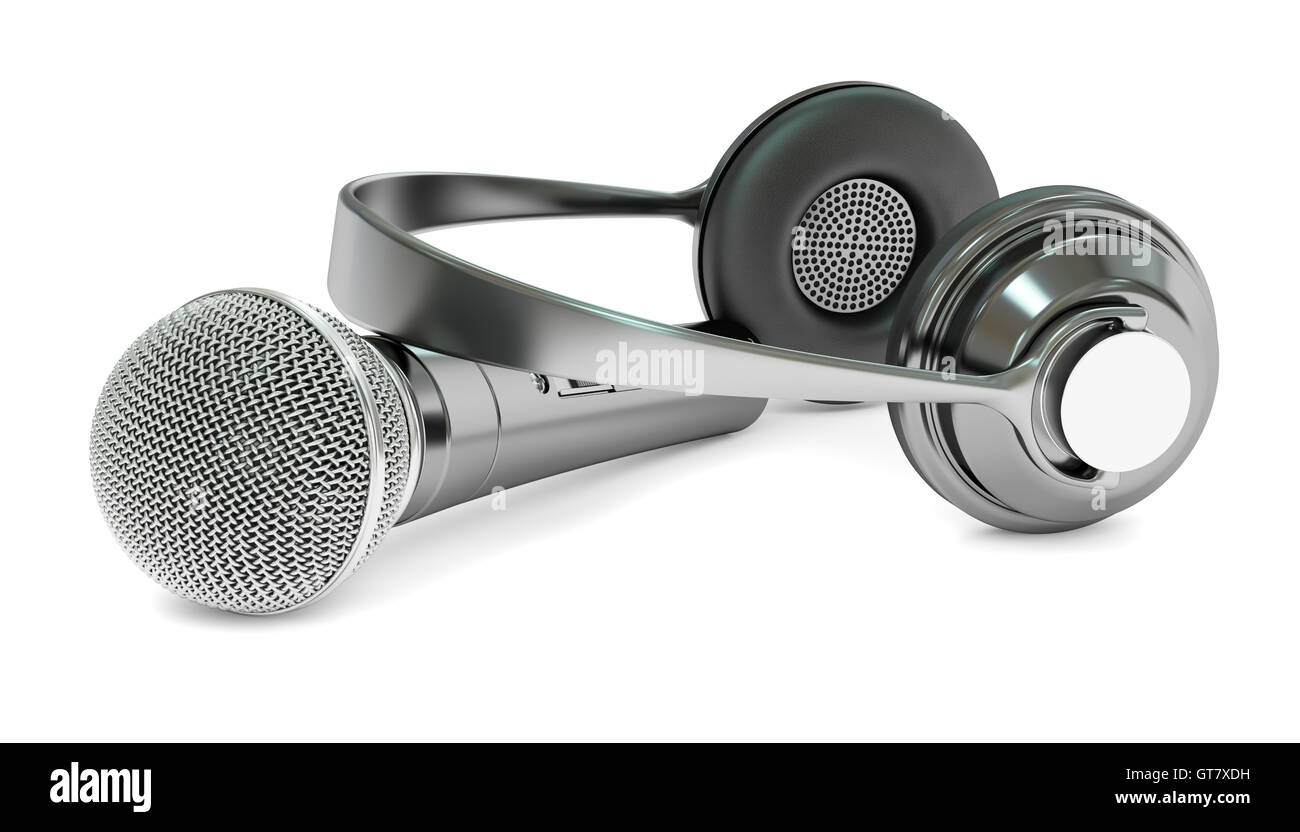 Live microphone concept hi-res stock photography and images - Alamy