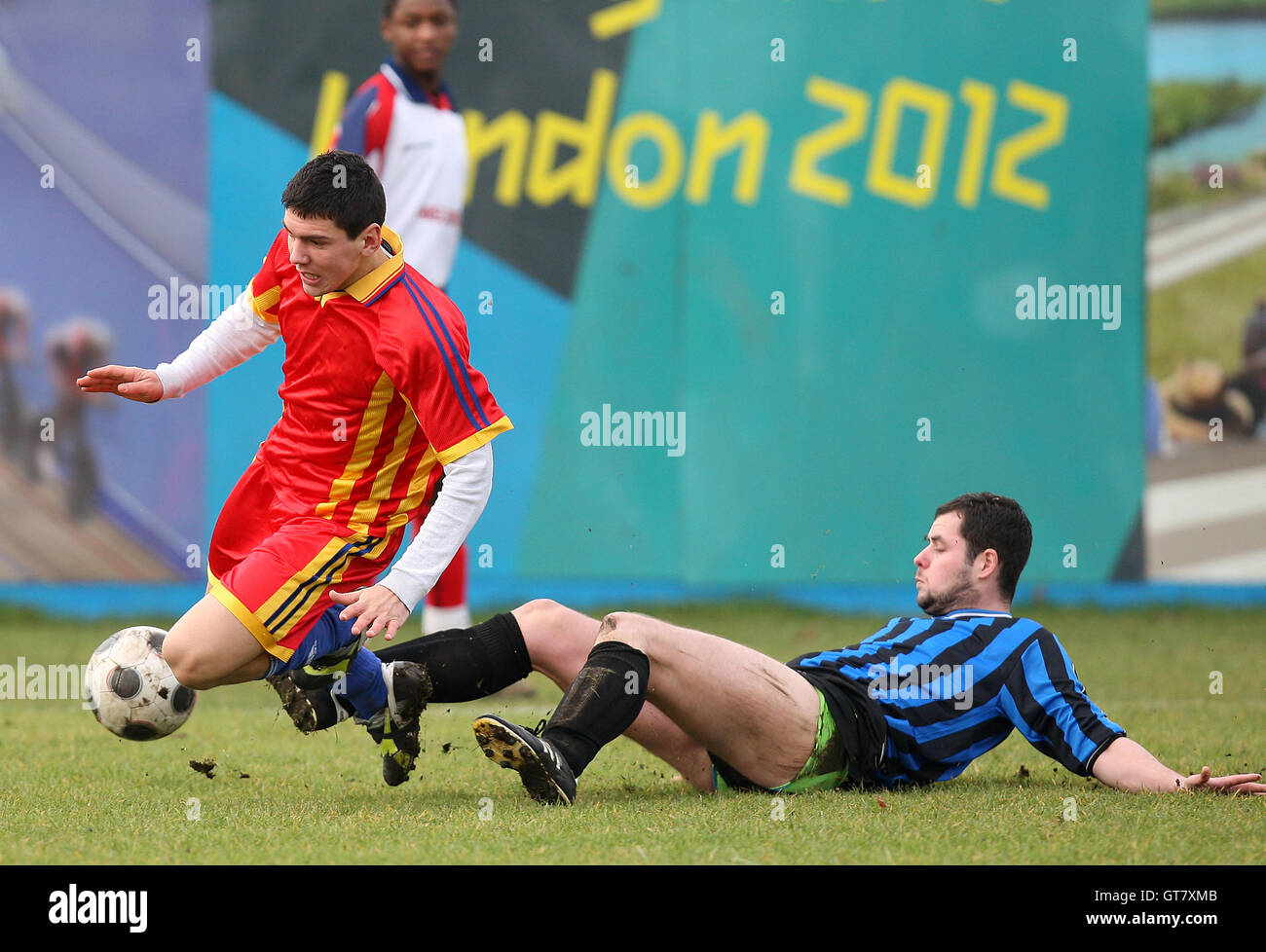 Vio Romania (red) vs MSW (Army & Navy) - Hackney & Leyton Leyton League ...