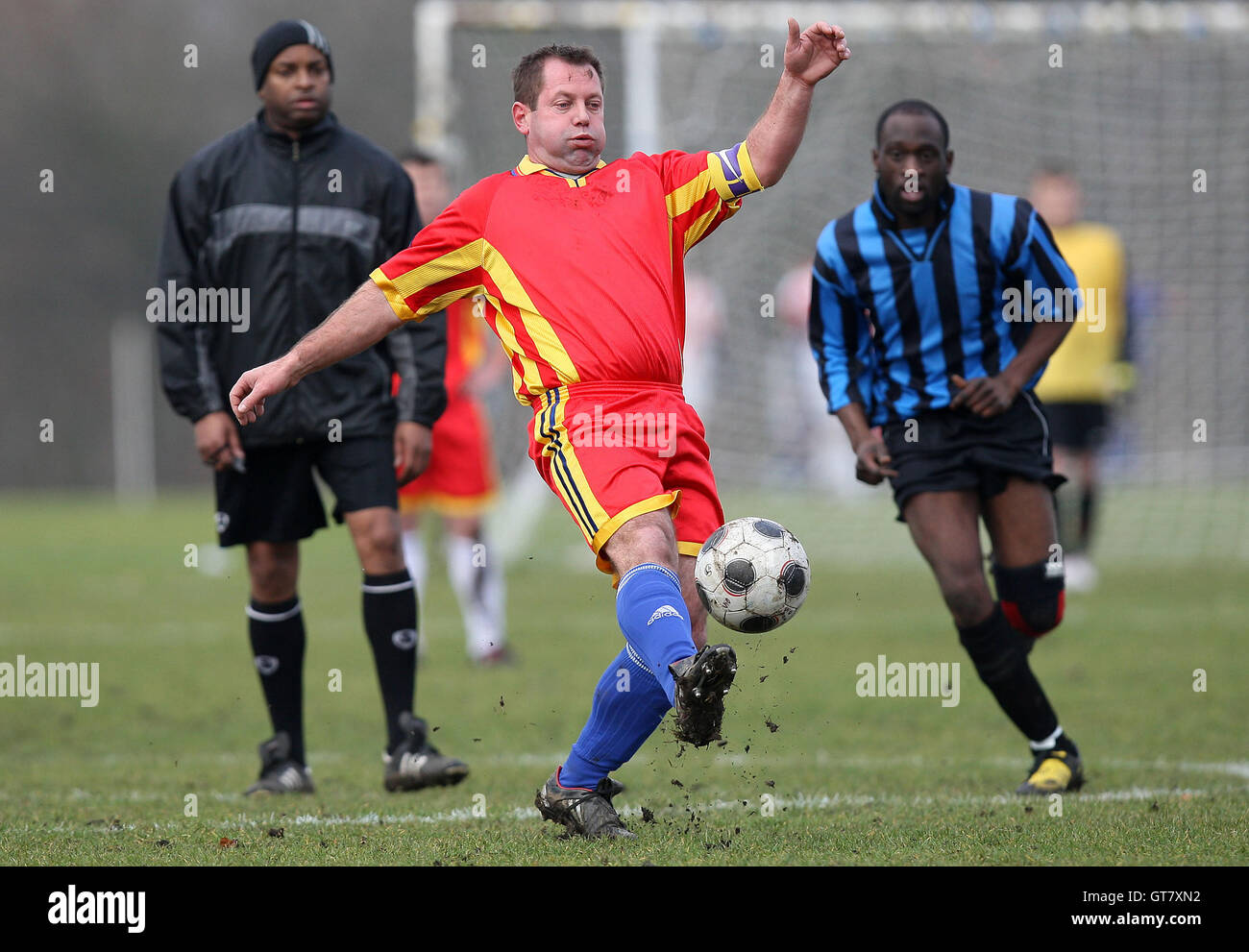 Vio Romania (red) vs MSW (Army & Navy) - Hackney & Leyton Leyton League ...