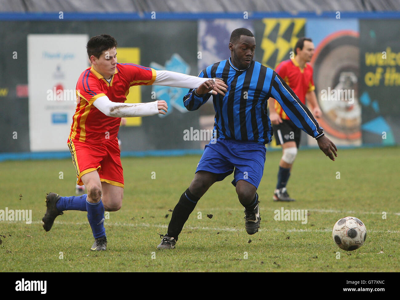 Vio Romania (red) vs MSW (Army & Navy) - Hackney & Leyton Leyton League ...