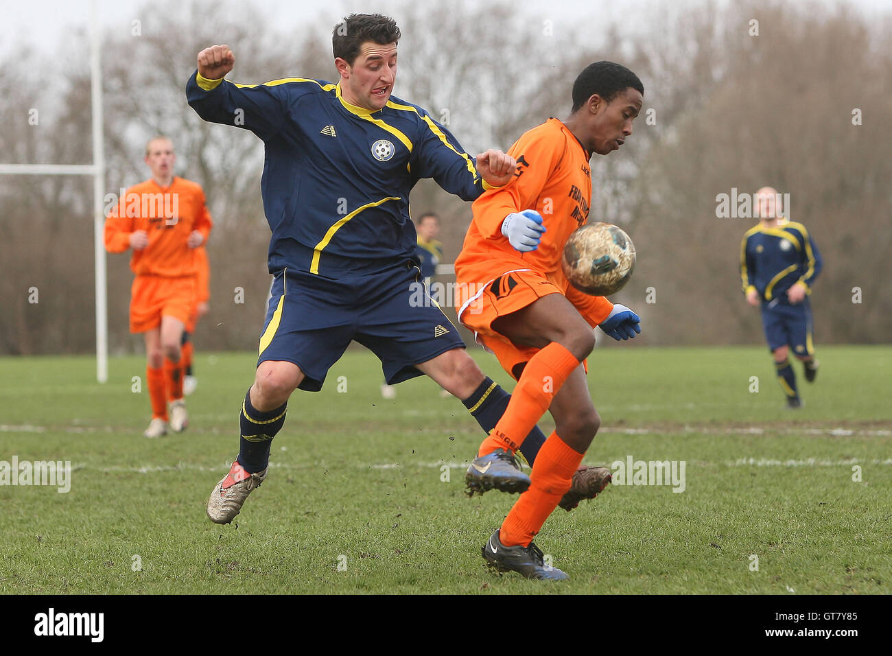 Warren Hackney (orange) vs Delta (dark blue) - Hackney & Leyton Sunday ...