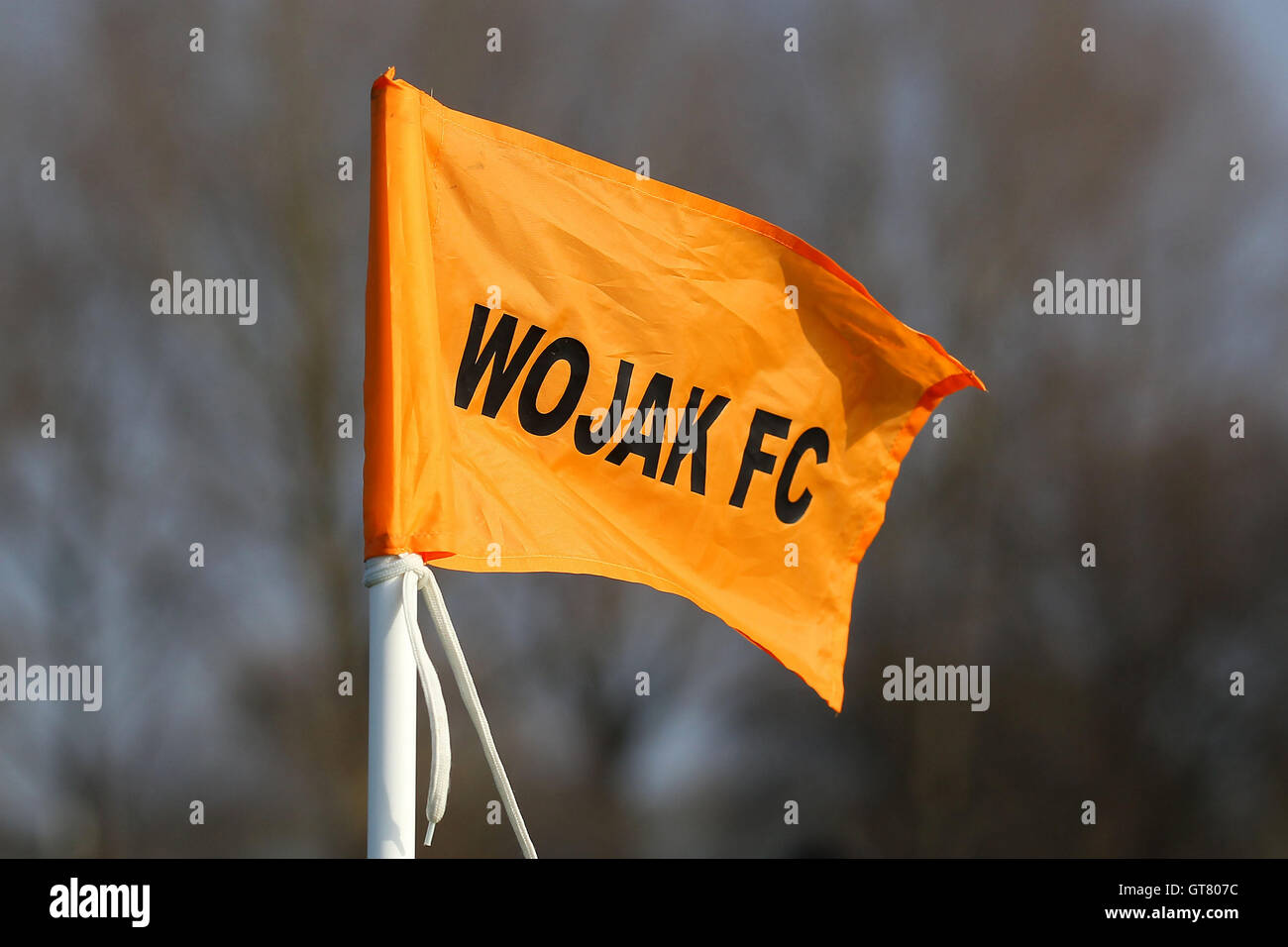 Corner flag - Wojak Sunday (orange/black) vs Lions - Hackney & Leyton ...