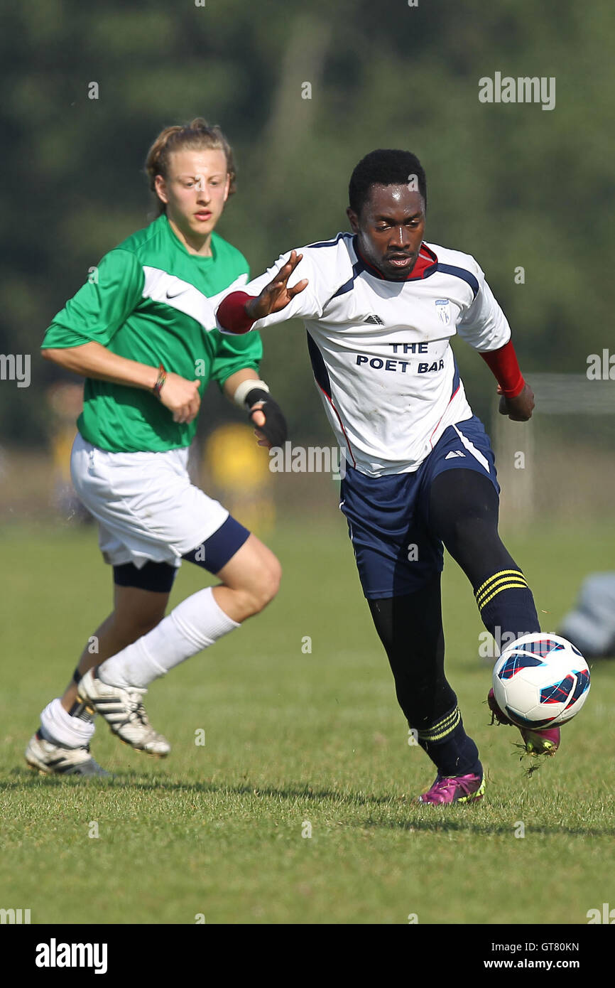 Wounded Knee (white/blue) vs Hackney Downs Park Rangers - Hackney ...