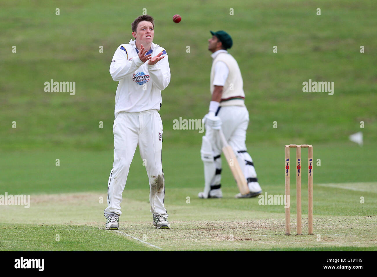 T Oakley of Ardleigh Green fields the ball - Ardleigh Green CC vs ...