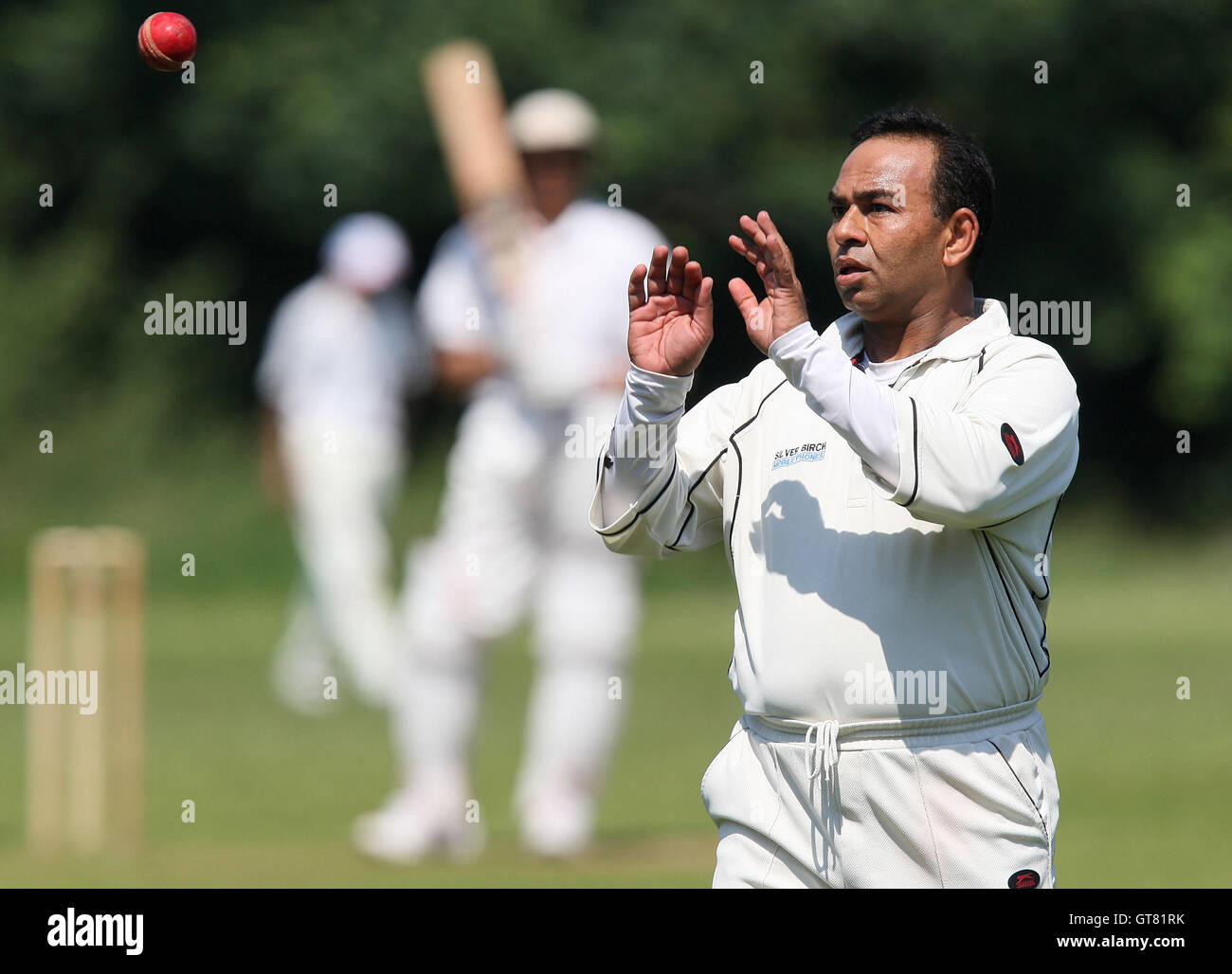 Asif Hafeji of Bardoli - Bardoli CC vs Batley CC - Cricket Friendly ...