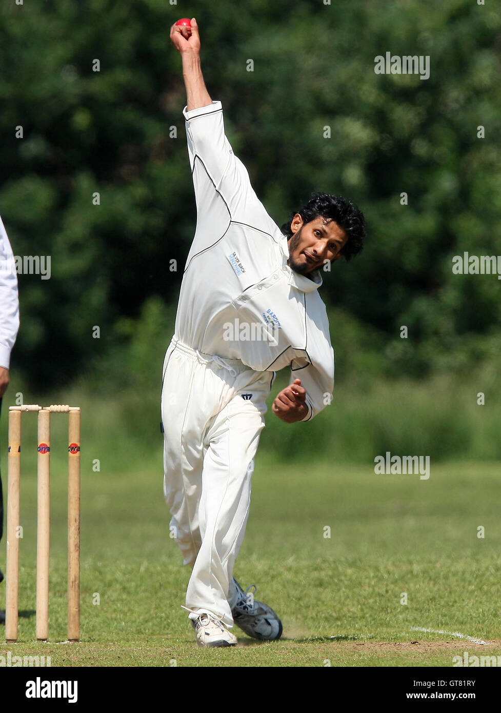 Farok Jabbar of Bardoli - Bardoli CC vs Batley CC - Cricket Friendly ...