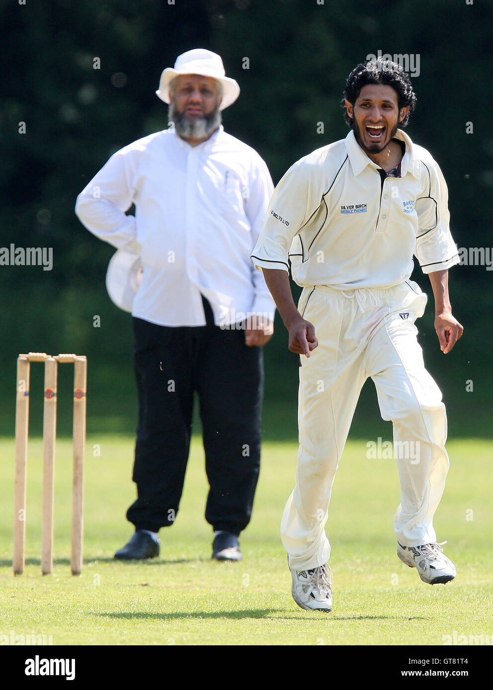 Farok Jabbar of Bardoli - Bardoli CC vs Batley CC - Cricket Friendly ...