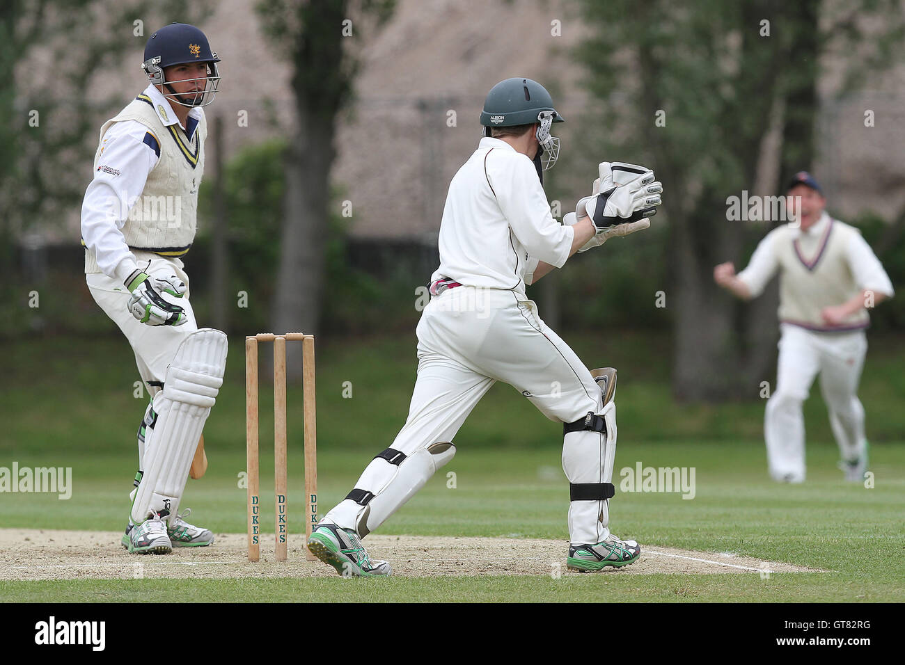 Chris Cook of Ardleigh Green is dismissed by Tom Blundell - Colchester ...