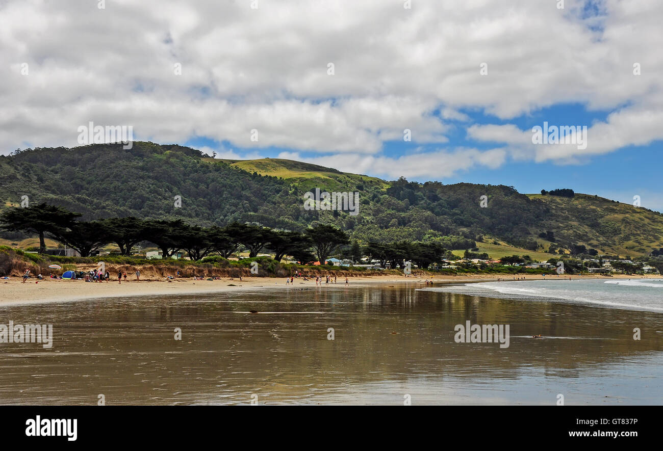 Australian Pacific coast. Apollo Bay Stock Photo - Alamy