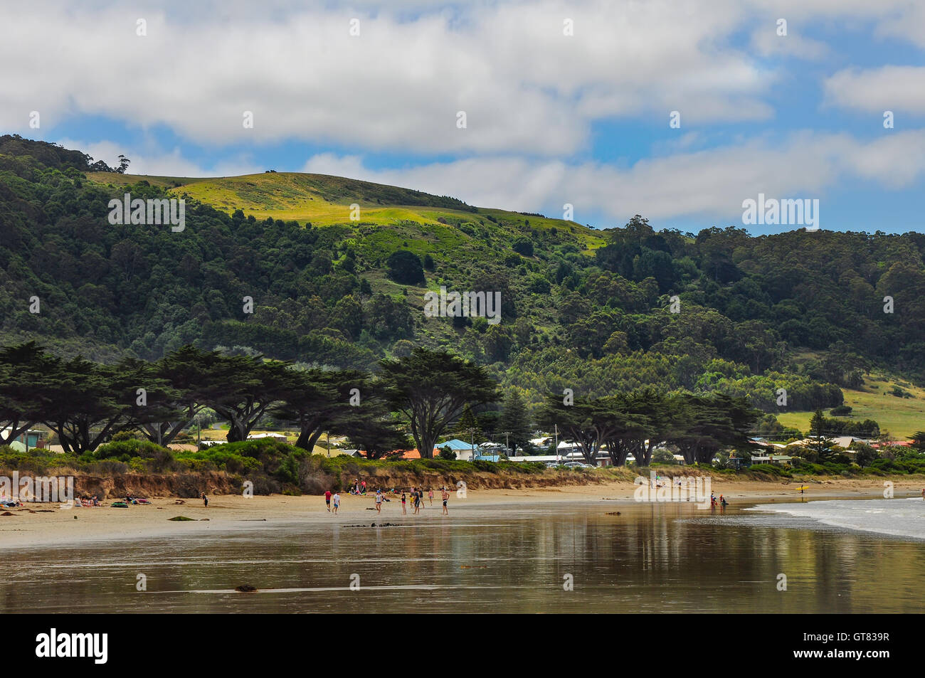 Australian Pacific coast. Apollo Bay Stock Photo - Alamy