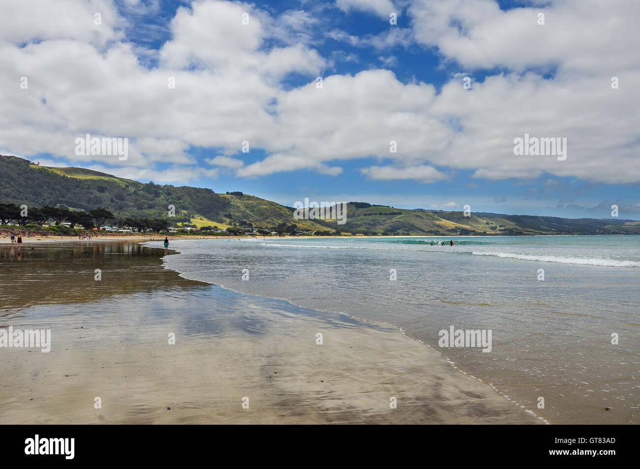 Australian Pacific coast. Apollo Bay Stock Photo - Alamy