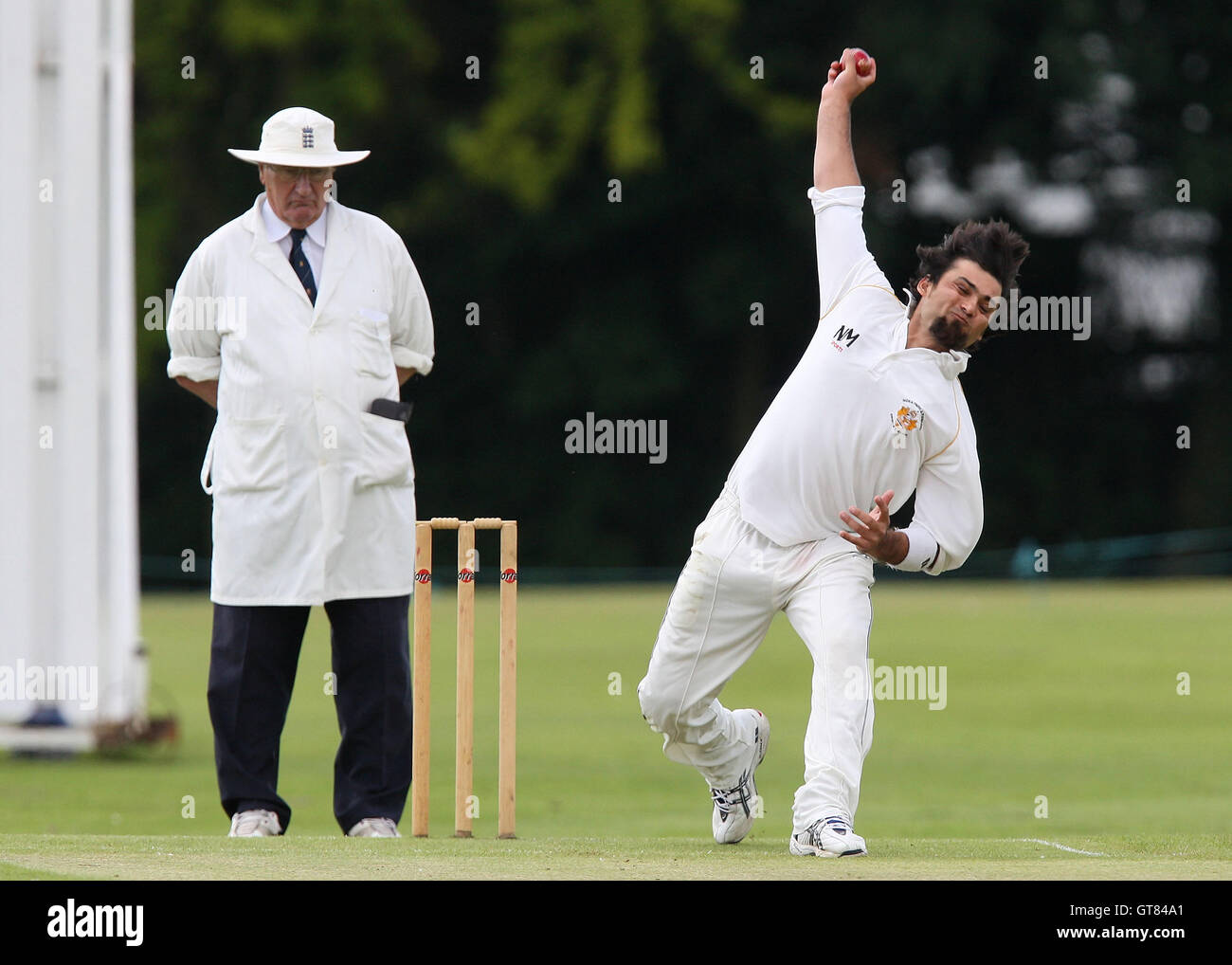 H Afridi of GPR - Gidea Park & Romford CC vs Chingford CC - Essex ...