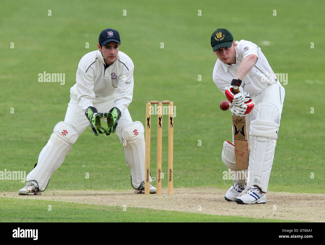 Cricket Action Stumps High Resolution Stock Photography and Images - Alamy