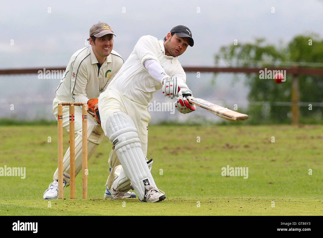 Z Hanif of Havering holes out from the bowling of M Windley - Havering ...