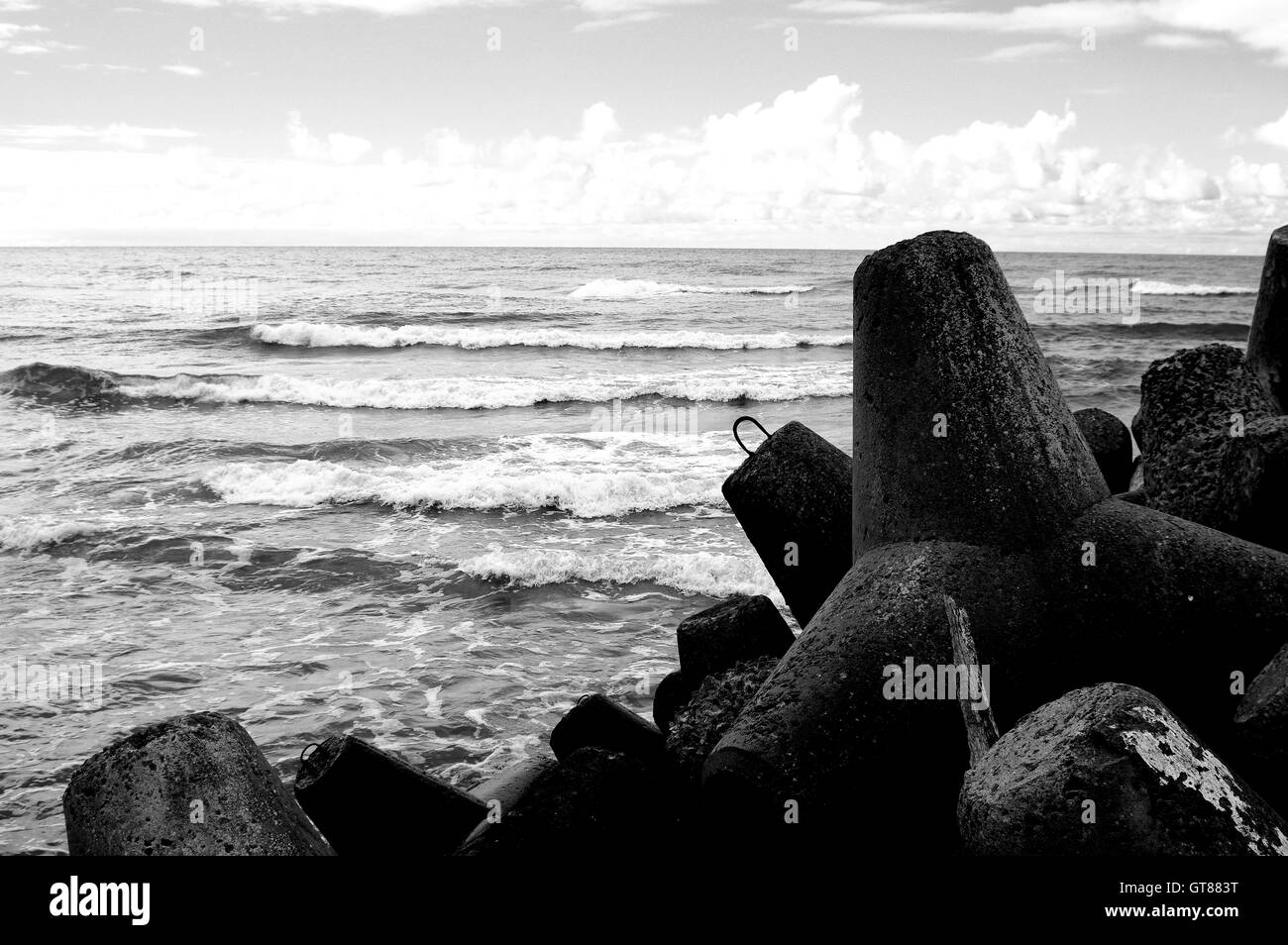 Mole, Jetty, Breakwater, Bulwark, Pier, Quay, Dam, Silhouettes Stock ...