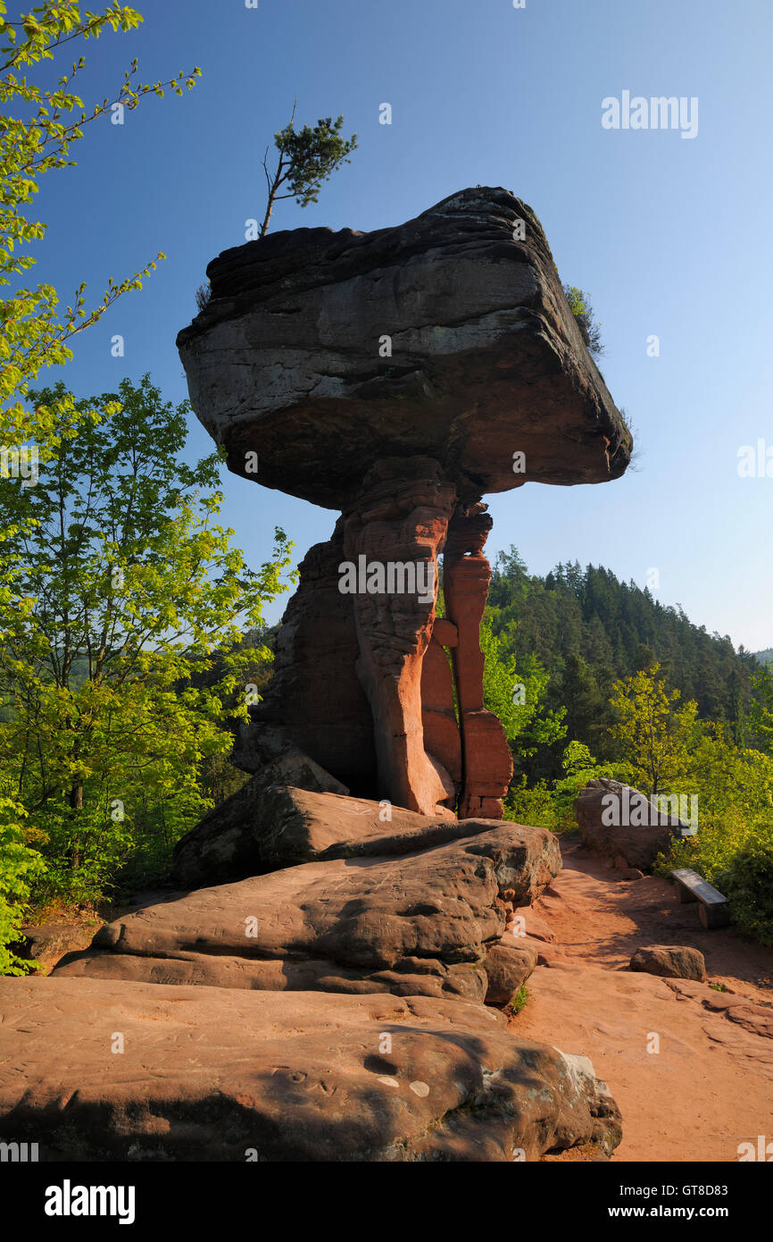 The Devil's Table Rock Formation, Teufelstisch, Hinterweidenthal ...