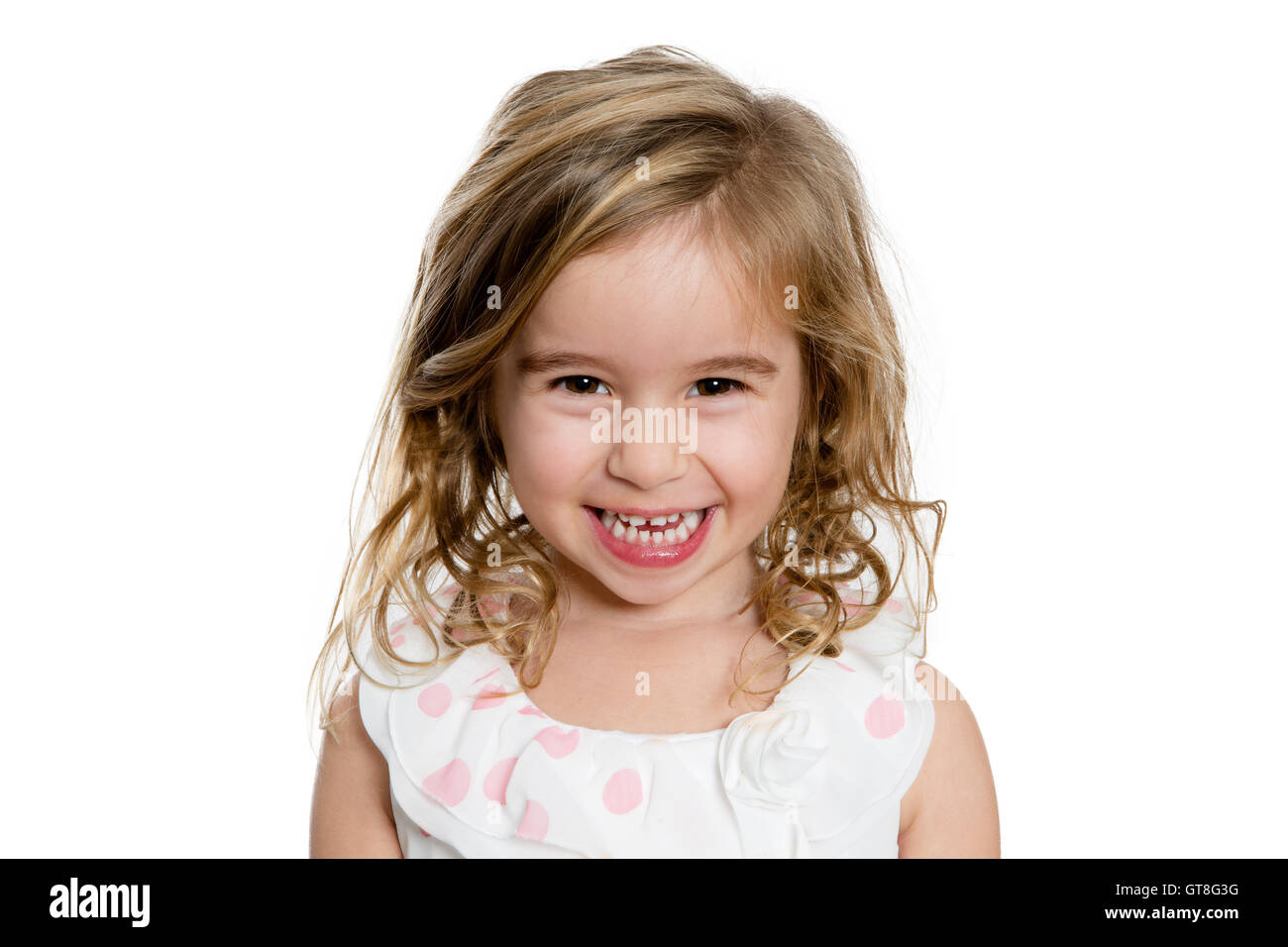 Cute precocious pretty girl hi-res stock photography and images - Alamy