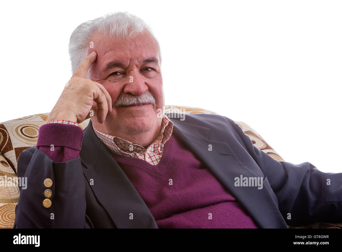 Stare staring thinking pensive hi-res stock photography and images - Alamy