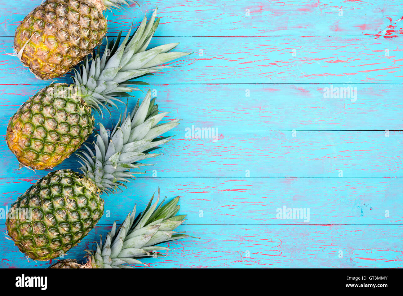Pineapple border hi-res stock photography and images - Alamy