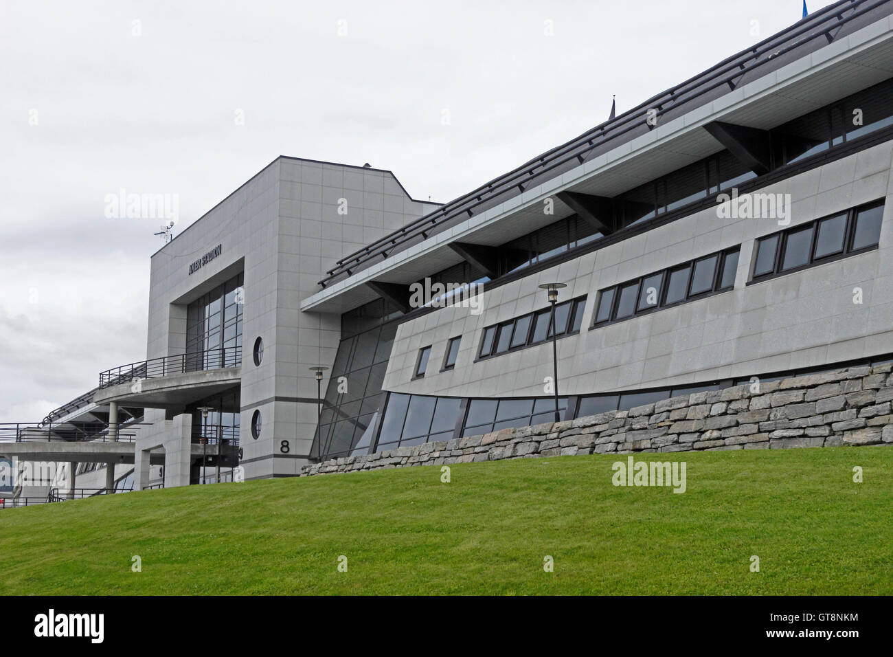 Aker football stadium Molde, Norway Stock Photo - Alamy