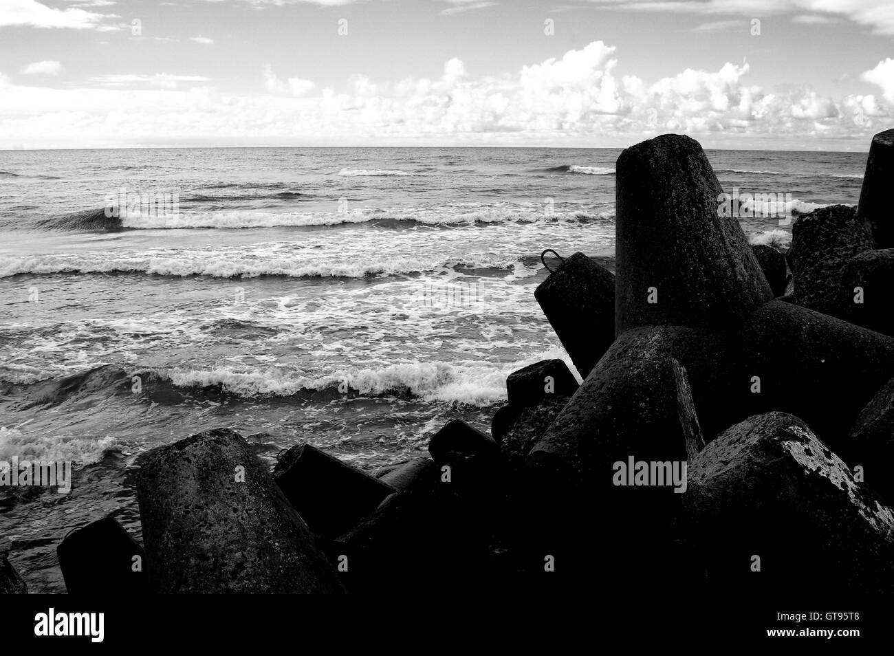 Mole, Jetty, Breakwater, Bulwark, Pier, Quay, Dam, Silhouettes Stock ...