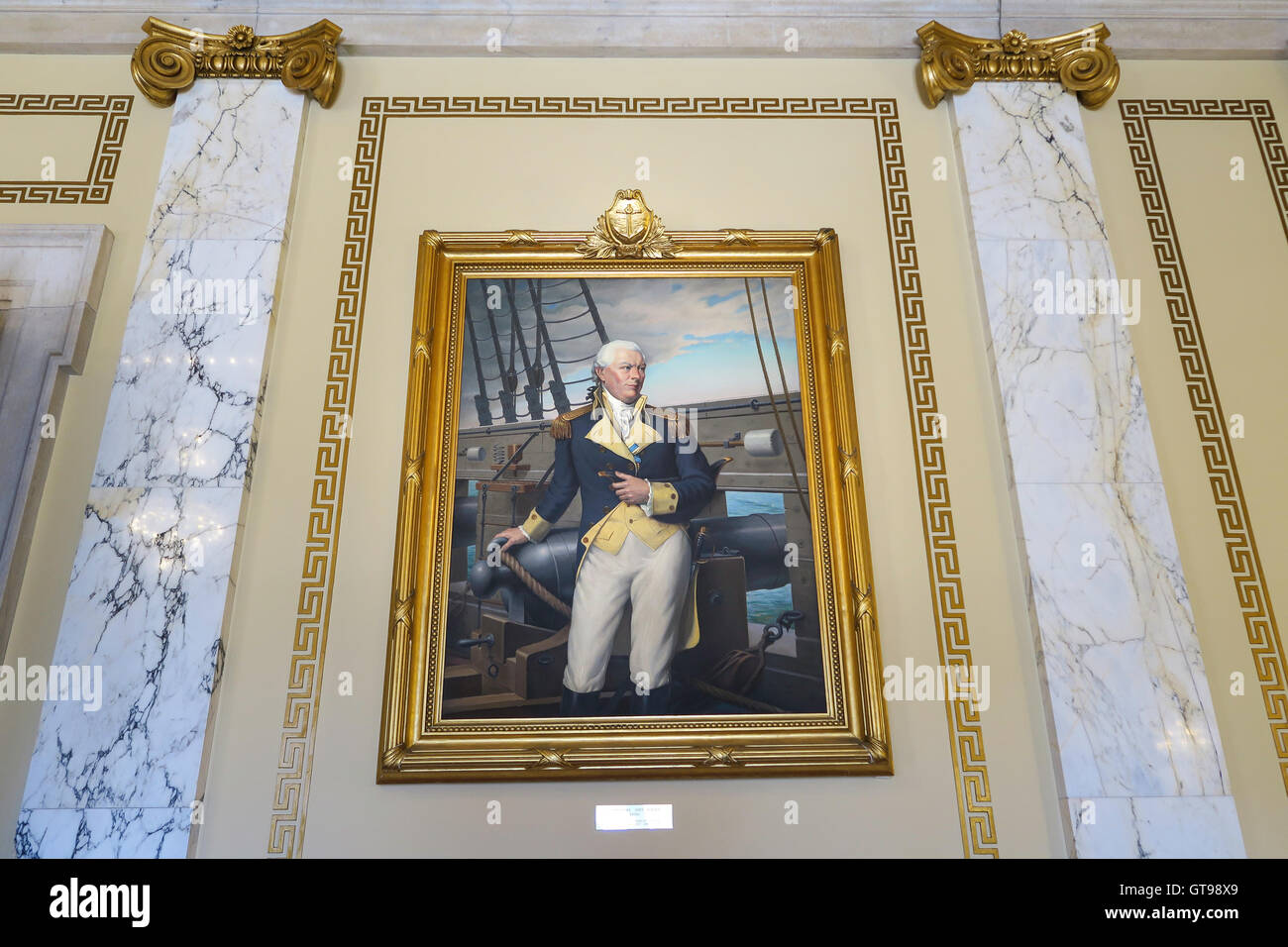 The gold room at the marble house hi-res stock photography and images ...