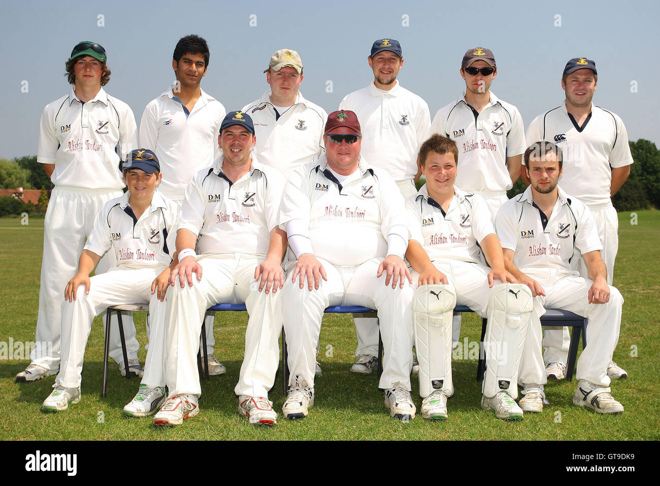 Upminster CC 4th XI pose for a team photo - Essex Cricket League at ...