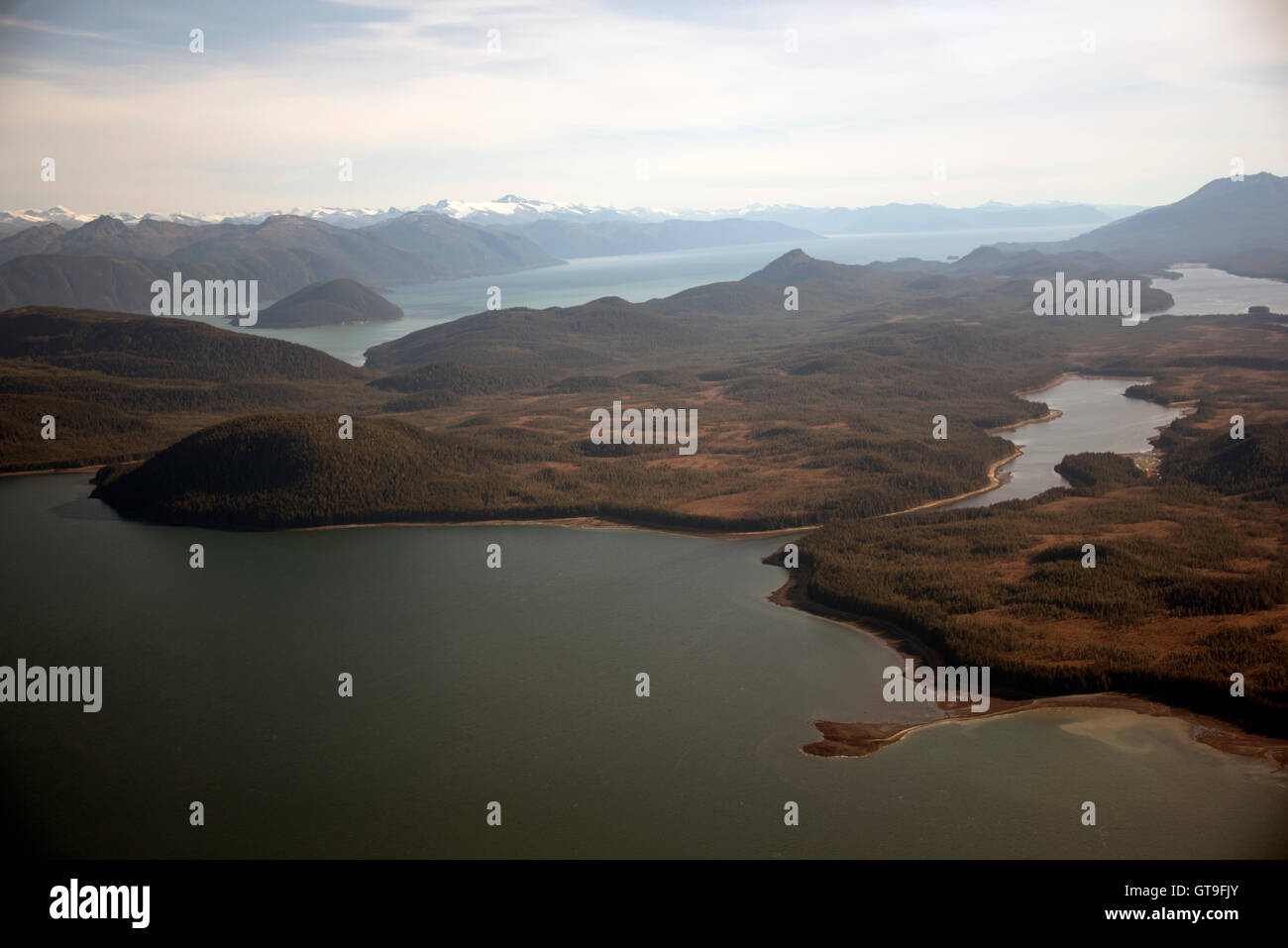 Juneau Ice Field Flight Stock Photo - Alamy