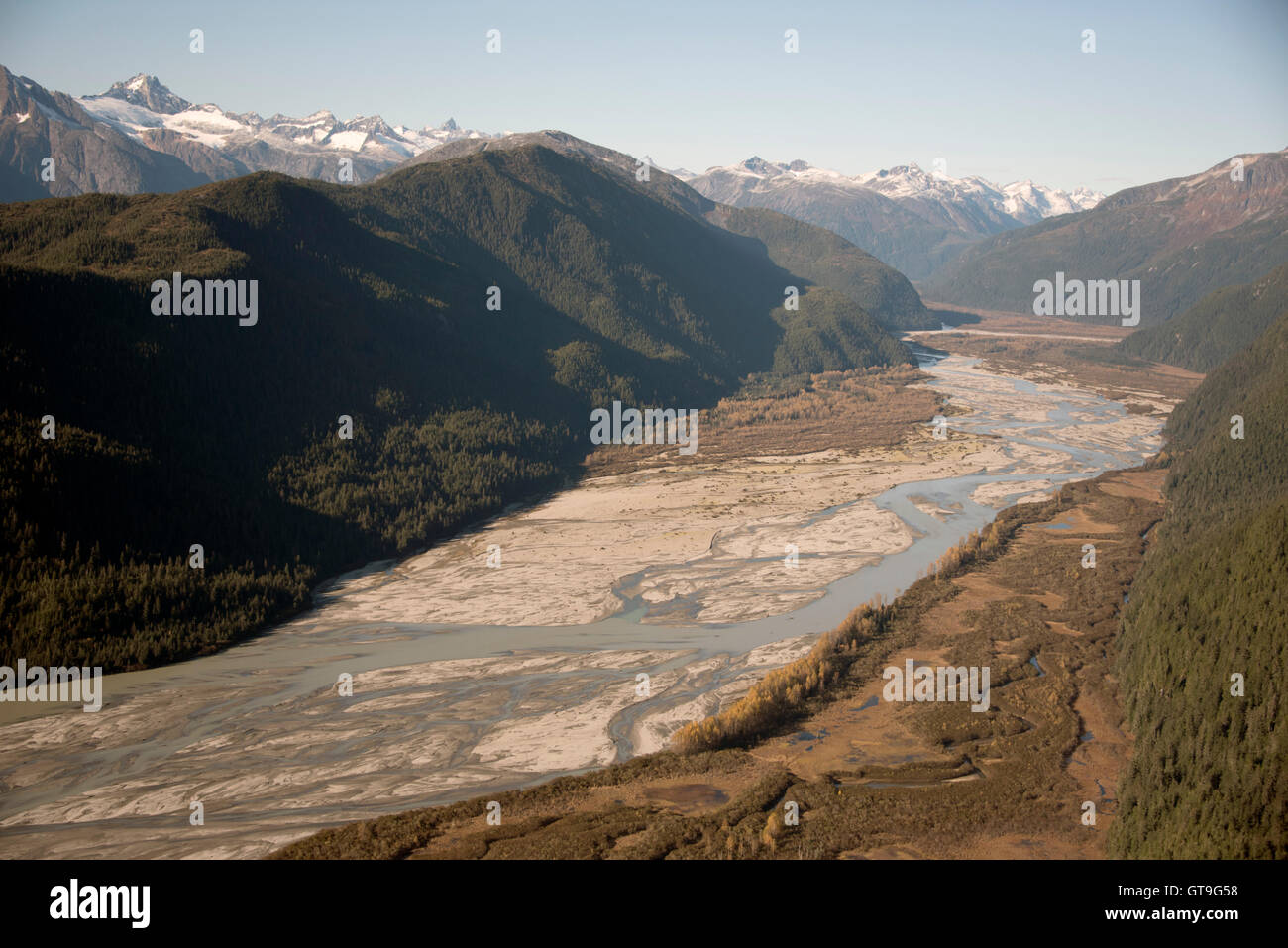 Juneau Ice Field Flight Stock Photo - Alamy