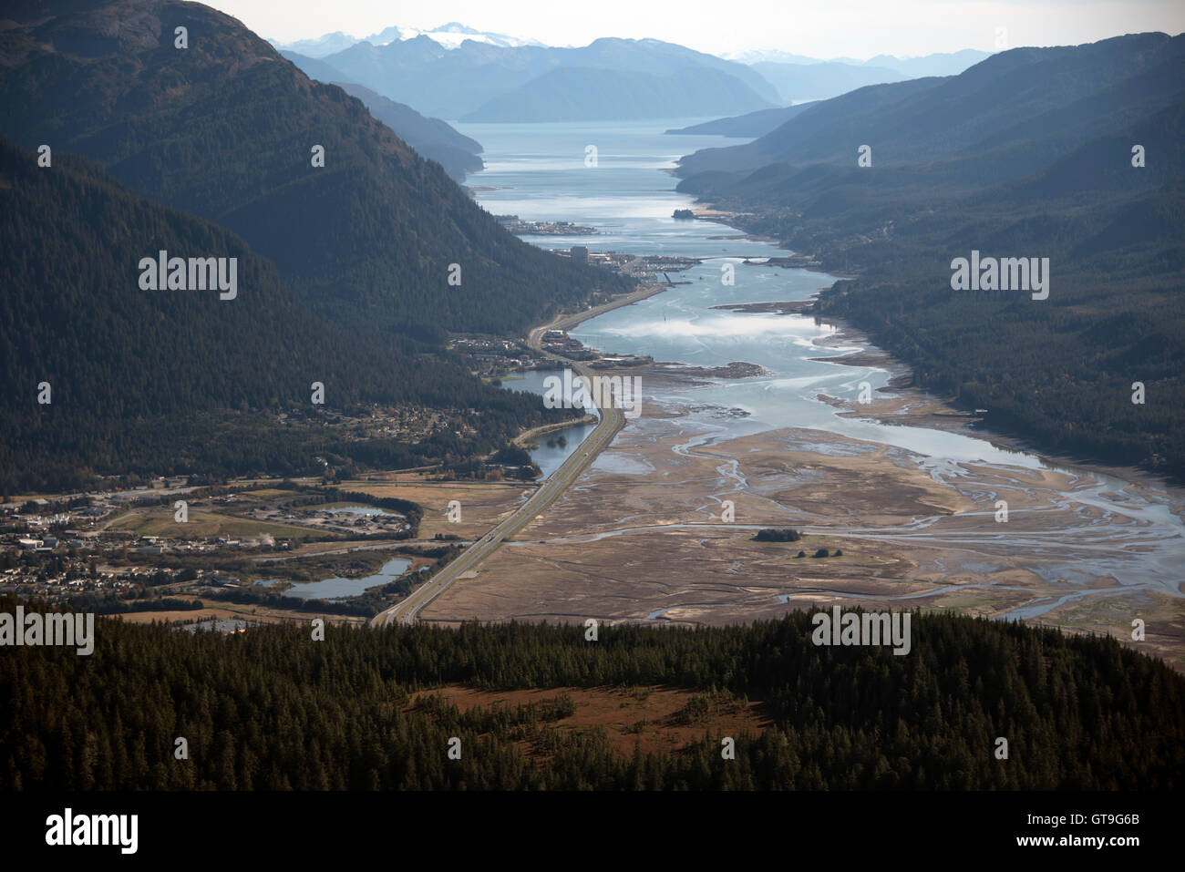 Juneau Ice Field Flight Stock Photo - Alamy