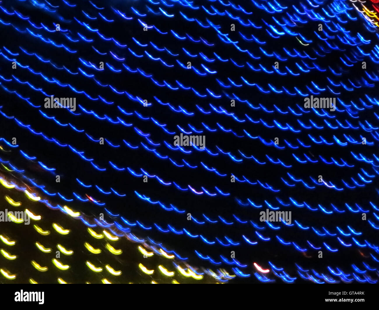 Blue and yellow lights hi-res stock photography and images - Alamy