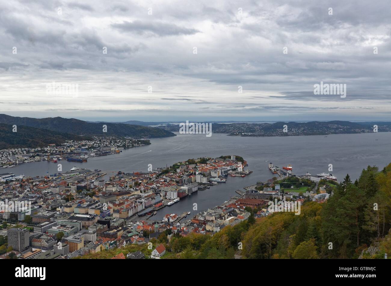 Bergen panoramic hi-res stock photography and images - Alamy