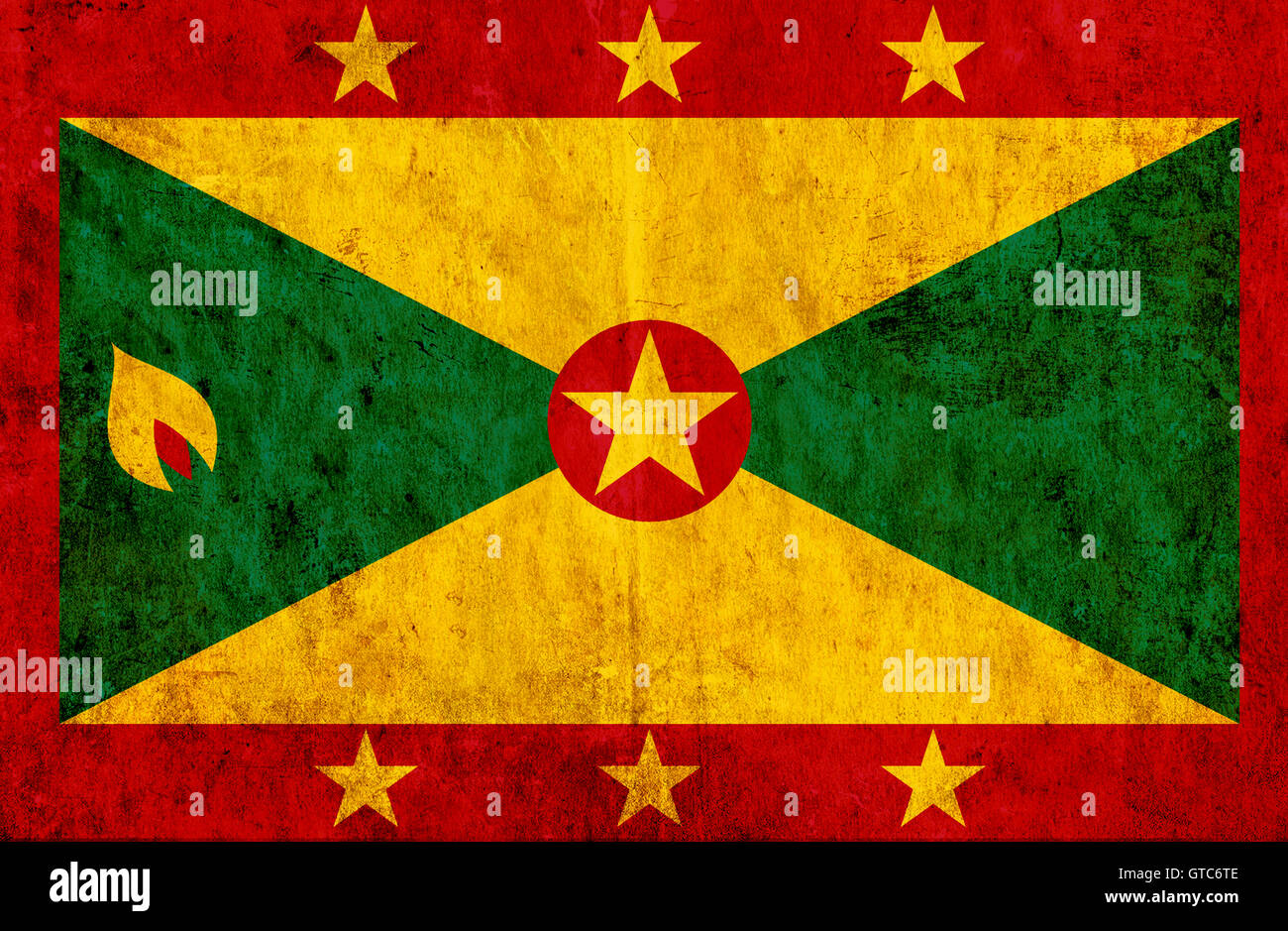 Grungy paper flag of Guernsey Stock Photo - Alamy