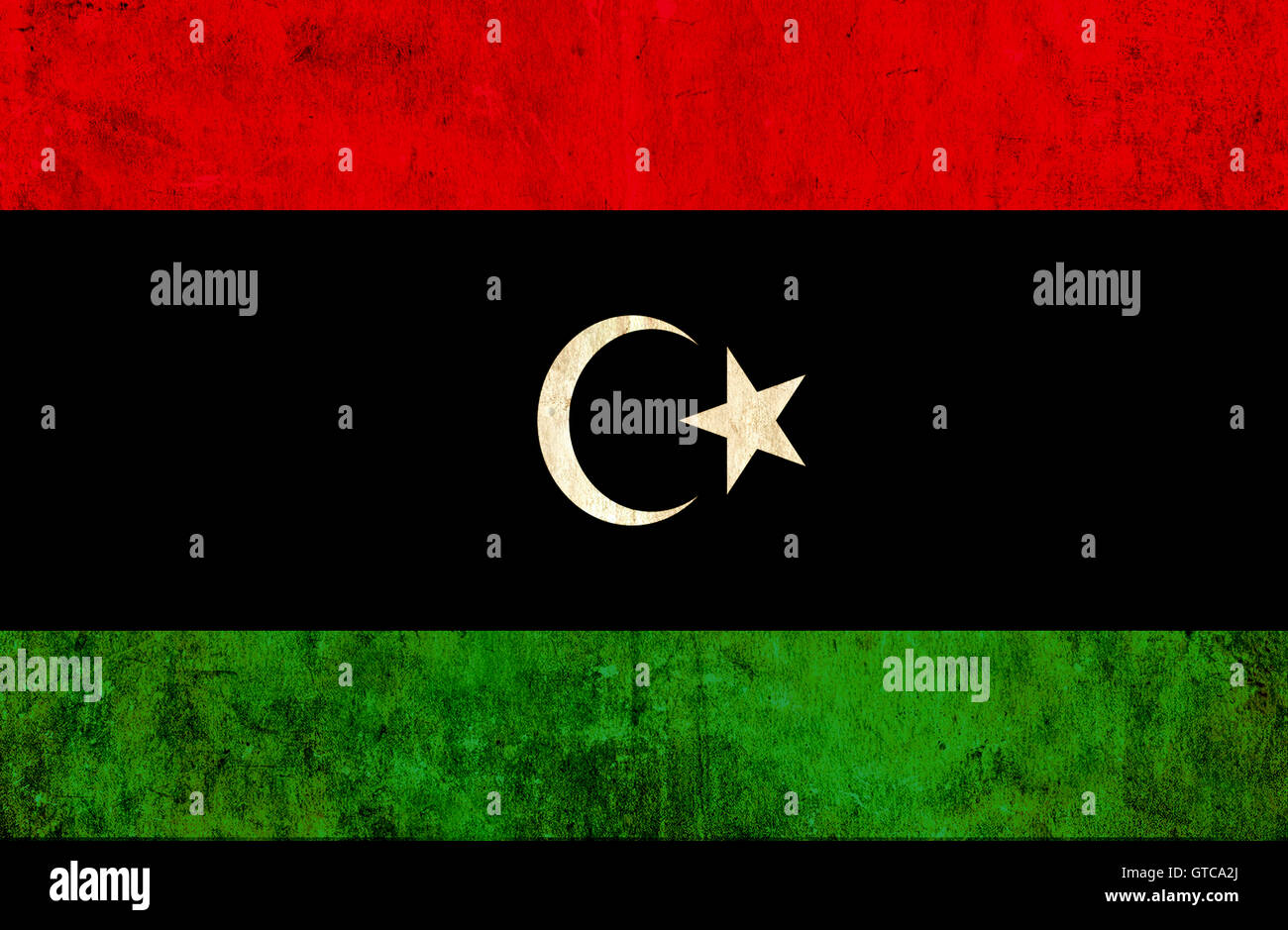 Old libya flag hi-res stock photography and images - Alamy