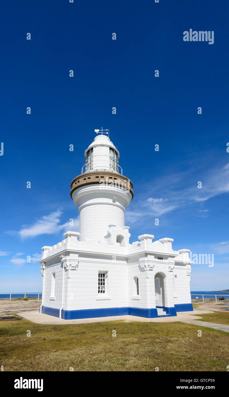 Point Perpendicular Historic lighthouse, 1898, Jervis Bay, New South ...