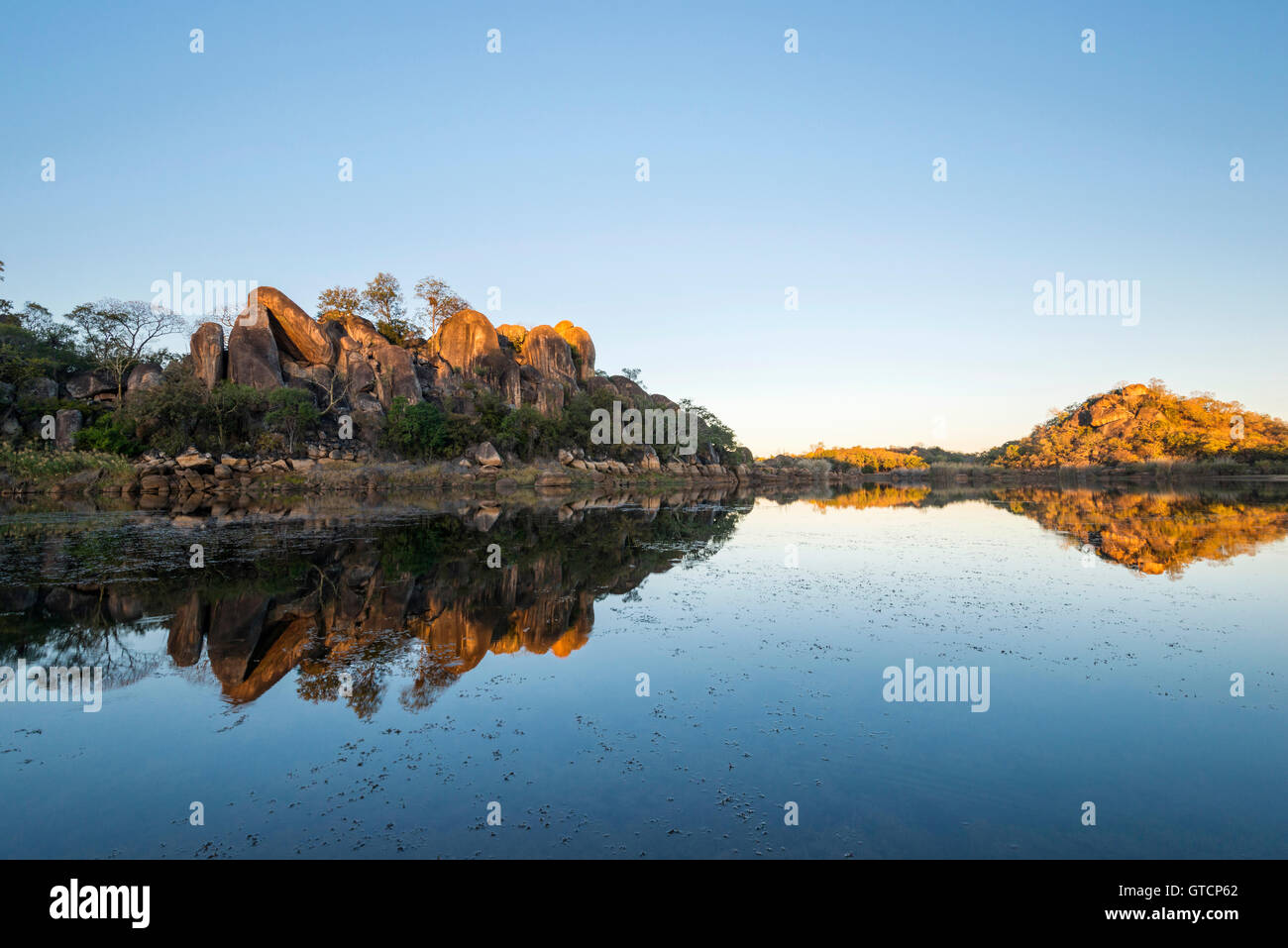 Matopos hills african rhodes matopos national park hi-res stock ...