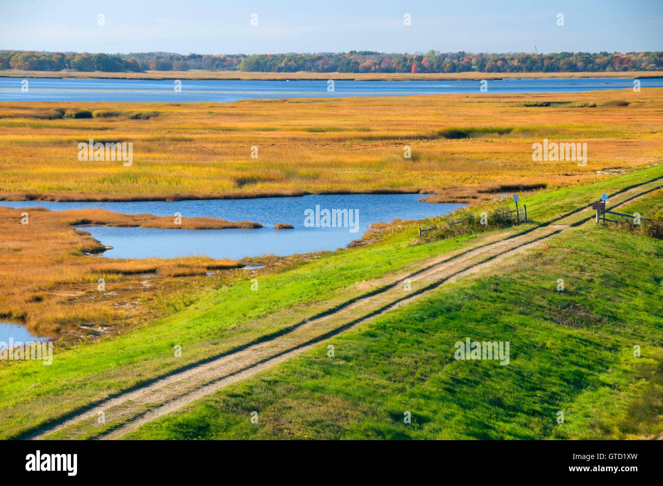 Observation Tower view, Parker River National Wildlife Refuge ...