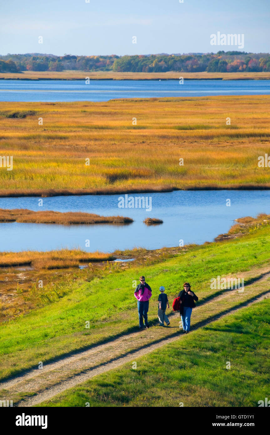 Observation Tower view, Parker River National Wildlife Refuge ...