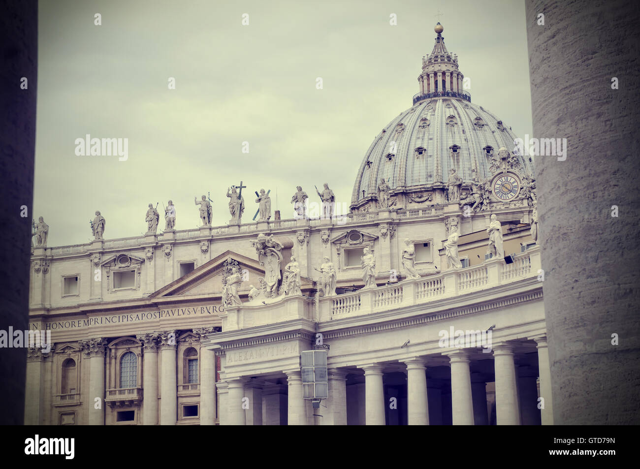 St. Peter's Basilica, Rome Italy Stock Photo - Alamy