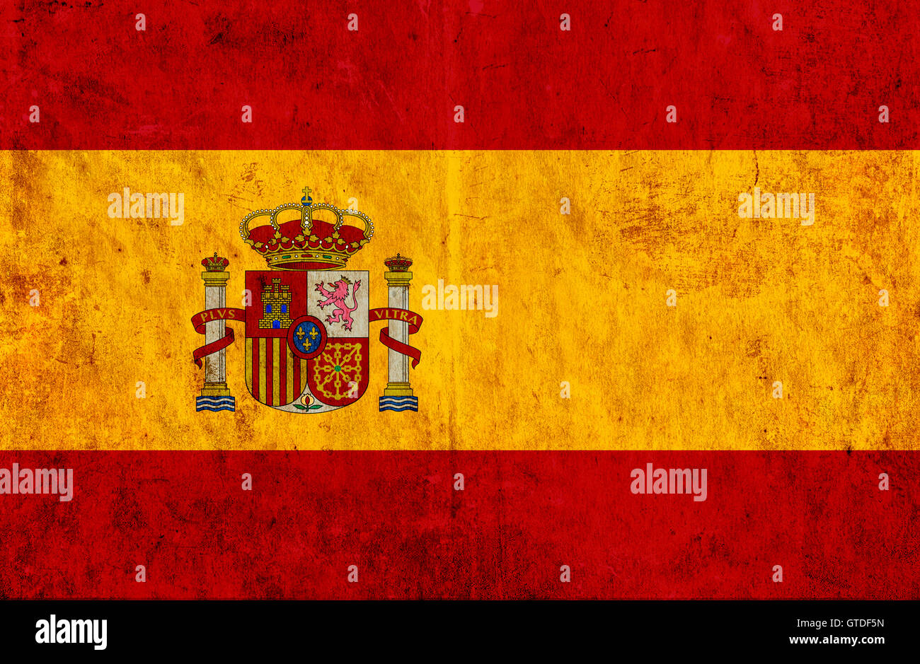 Grungy paper flag of Spain Stock Photo - Alamy
