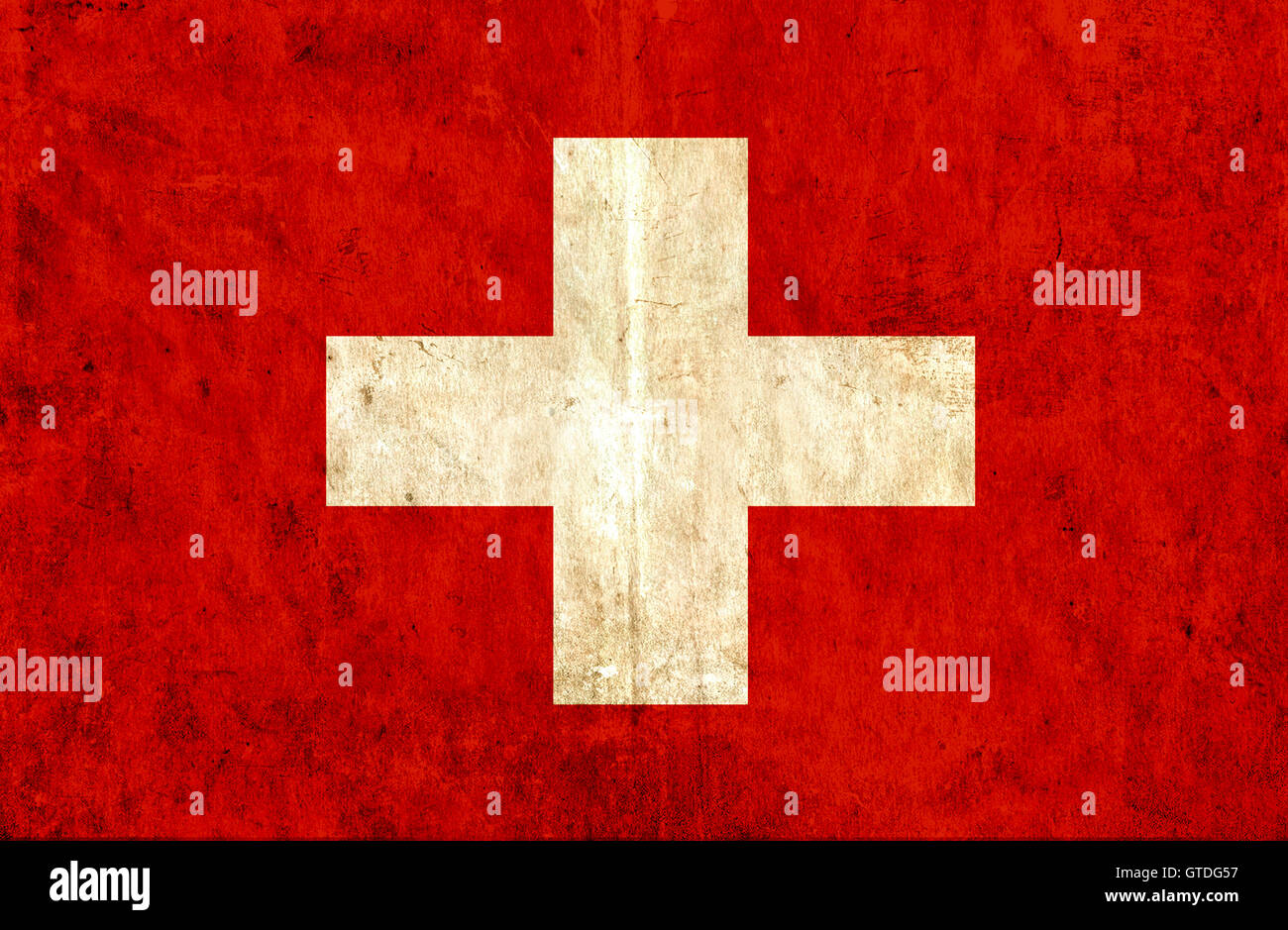 Grungy paper flag of Swiss Stock Photo - Alamy