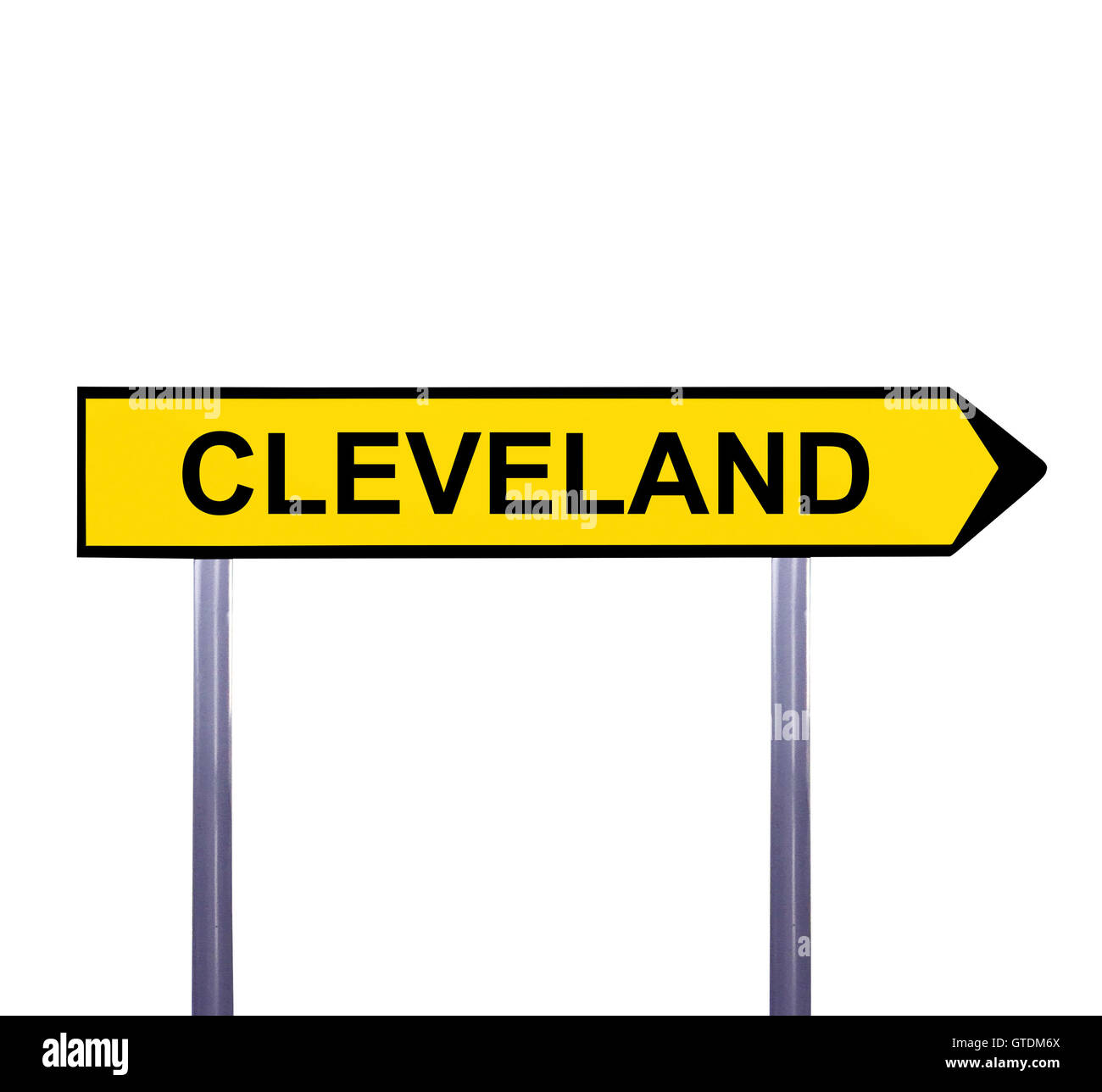 Cleveland ohio sign Cut Out Stock Images & Pictures - Alamy