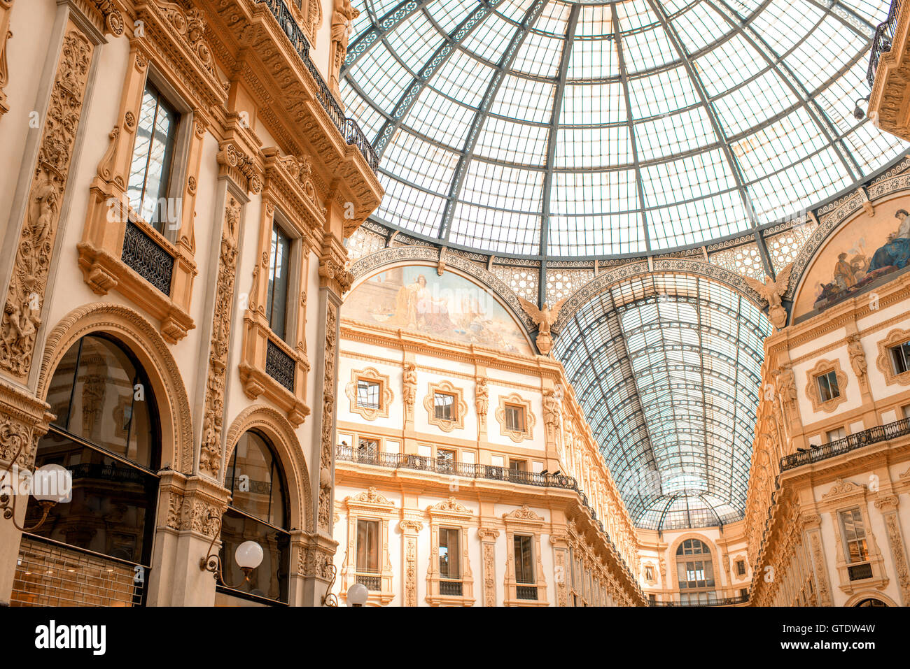 Old shopping galler Stock Photo - Alamy