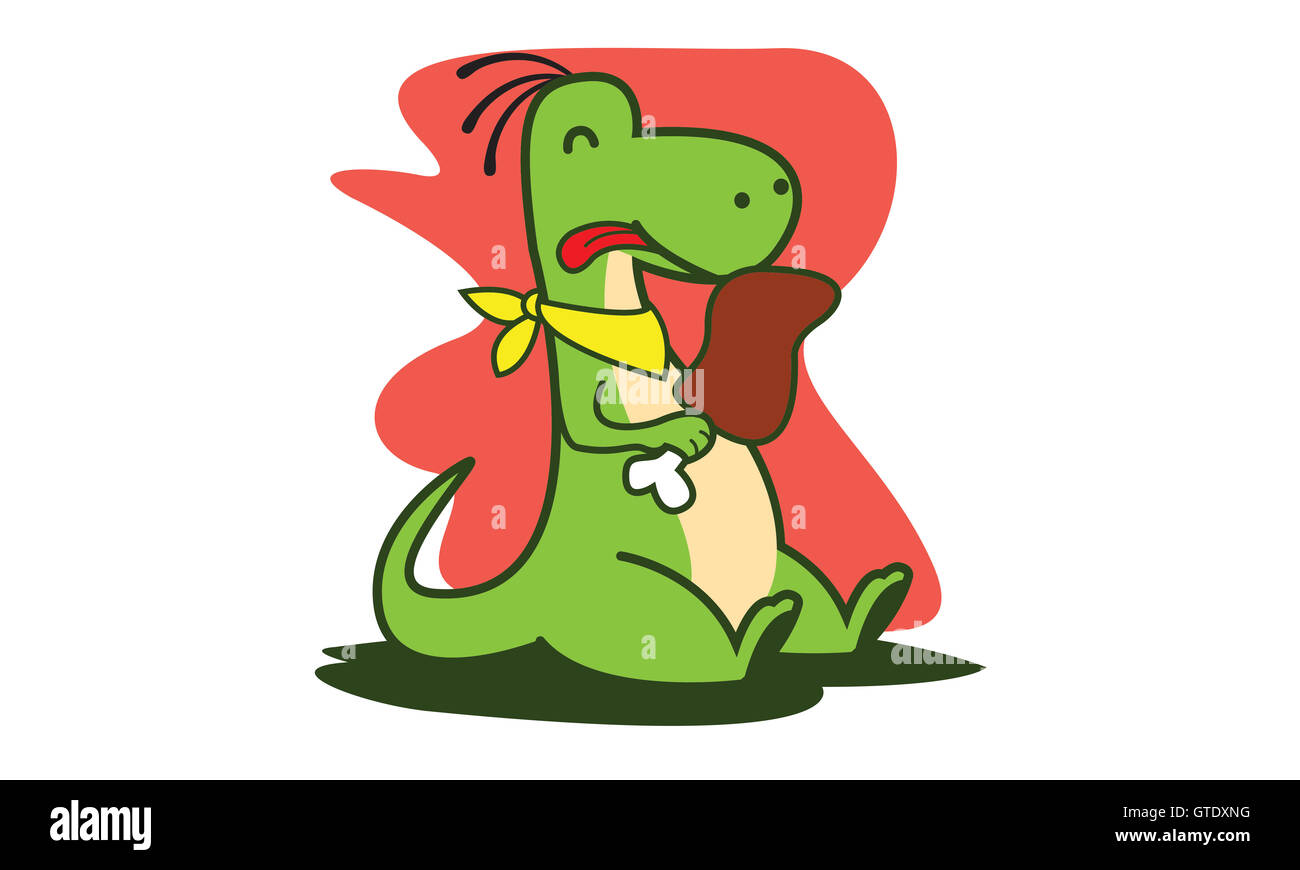 Dinosaur clip art hi-res stock photography and images - Alamy