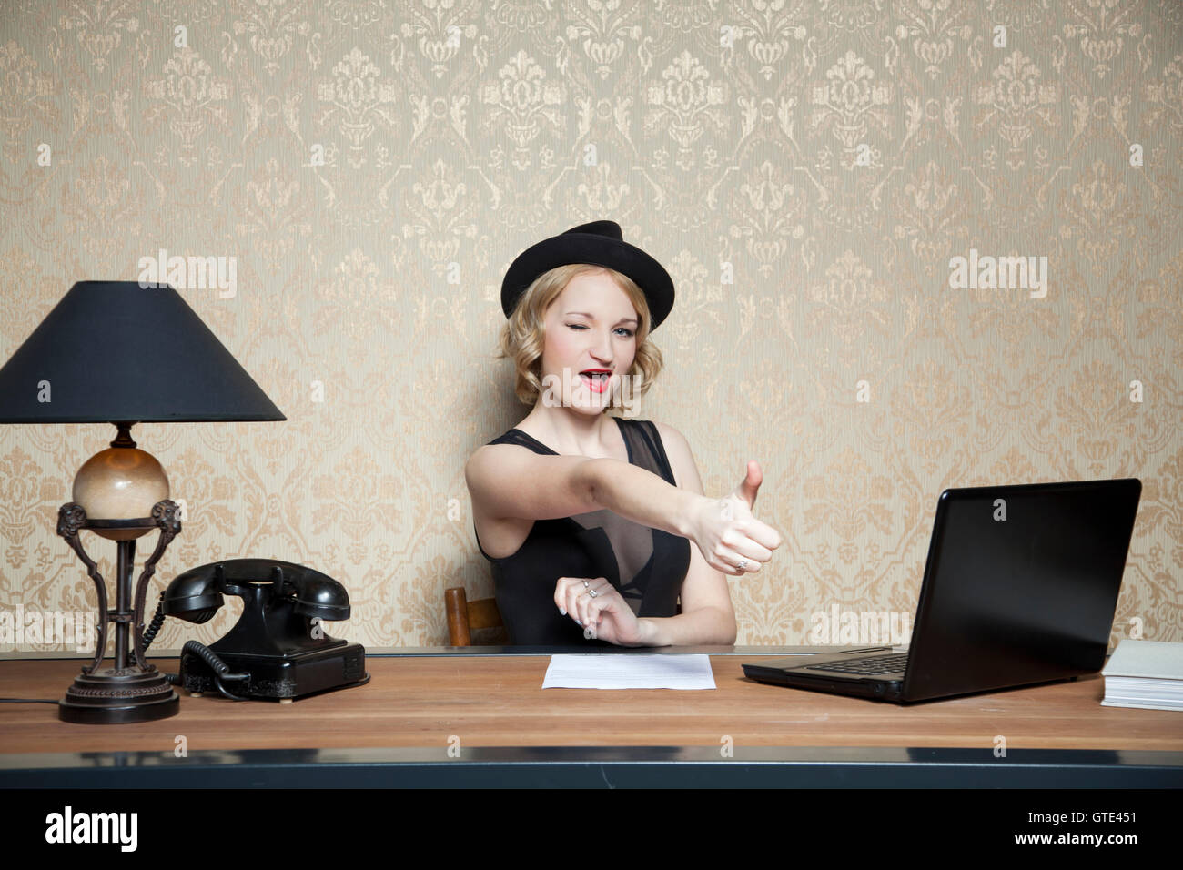 promotion at work and own office Stock Photo - Alamy
