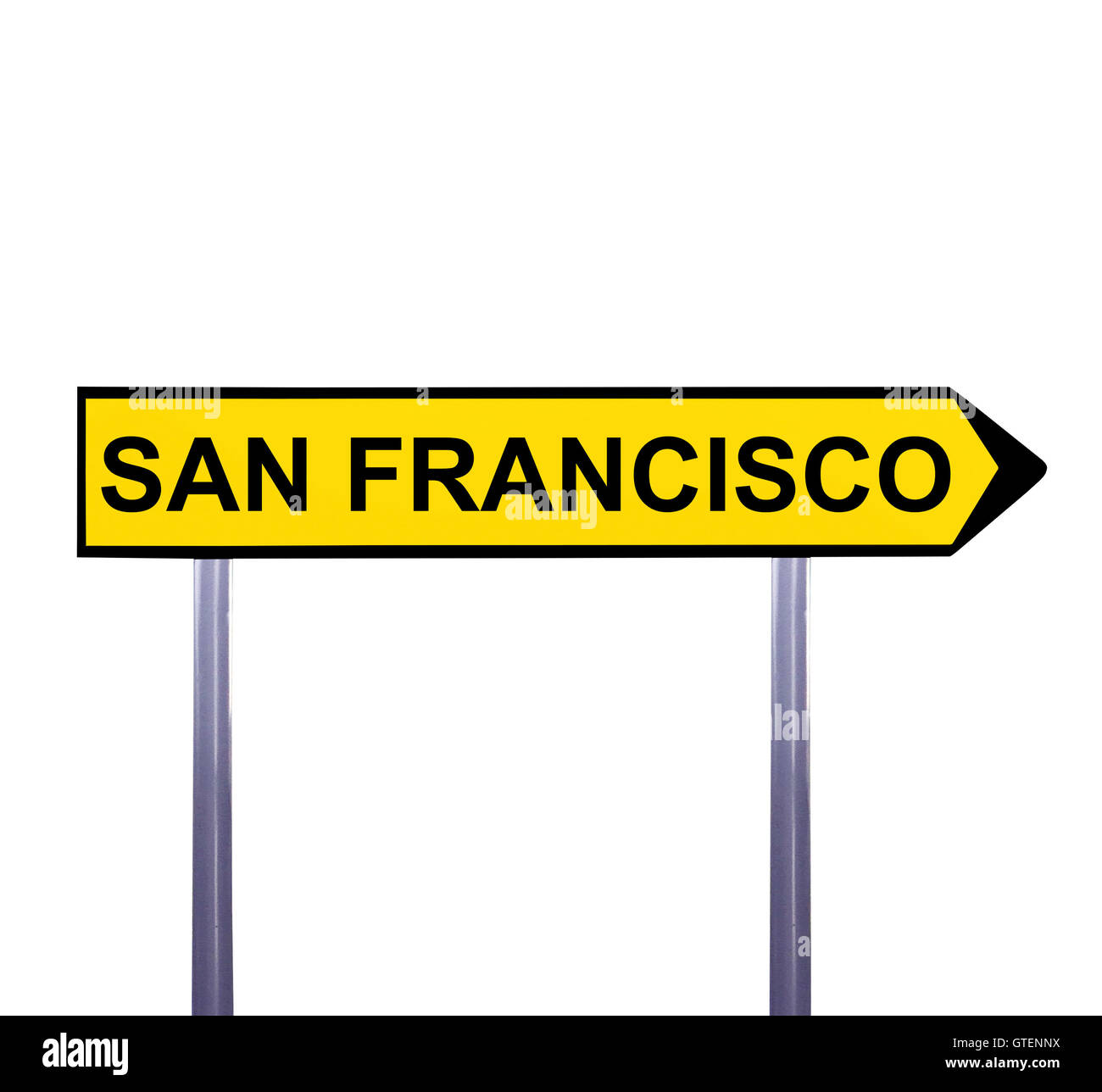 California san francisco sign Cut Out Stock Images & Pictures - Alamy