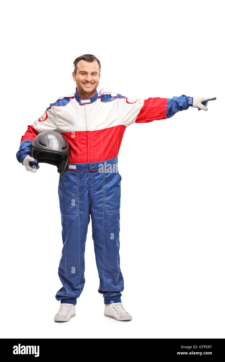 Race car driver holding helmet hi-res stock photography and images - Alamy