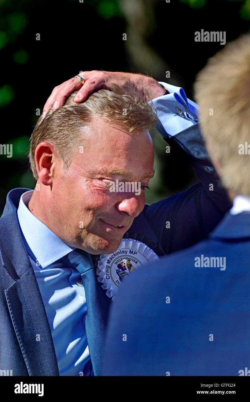 Craig Mackinlay MP (Conservative, South Thanet) at the Westminster Dog ...