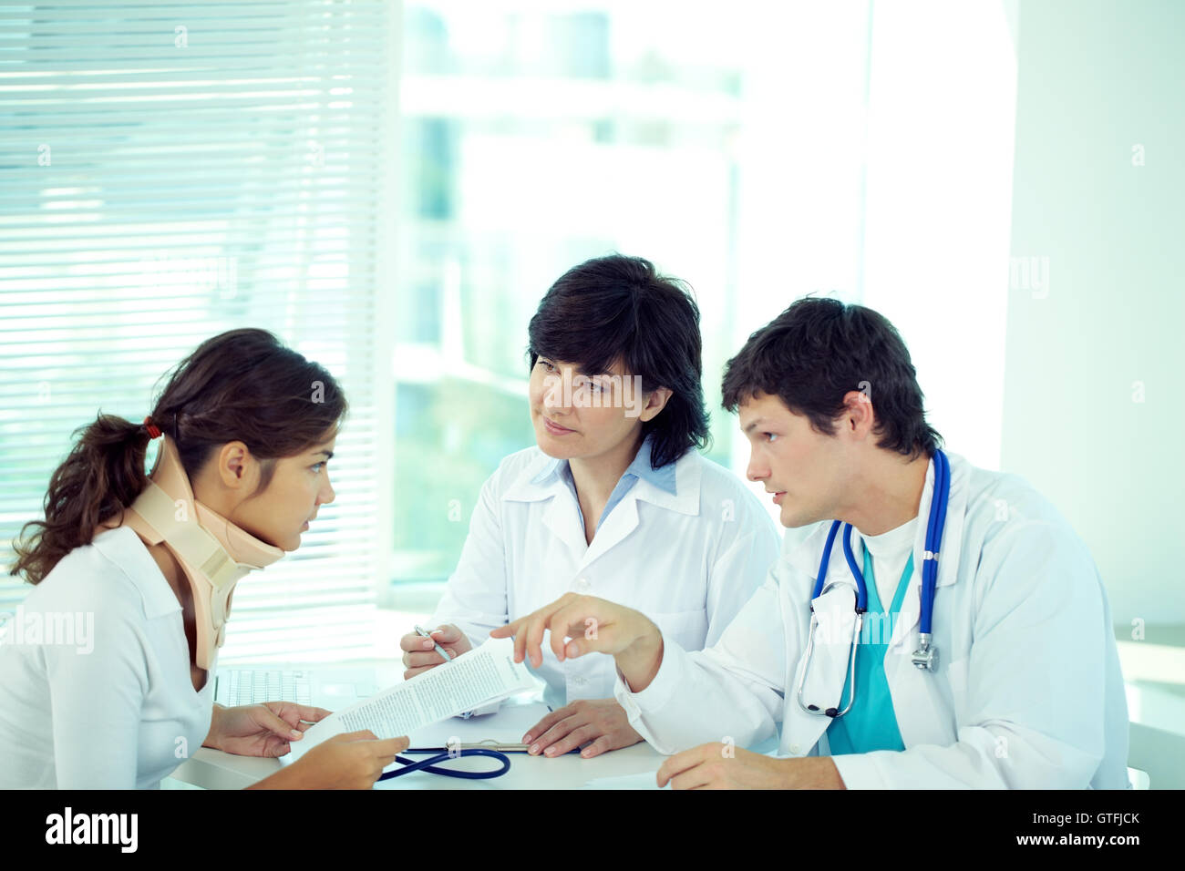 Prescription for patient Stock Photo - Alamy